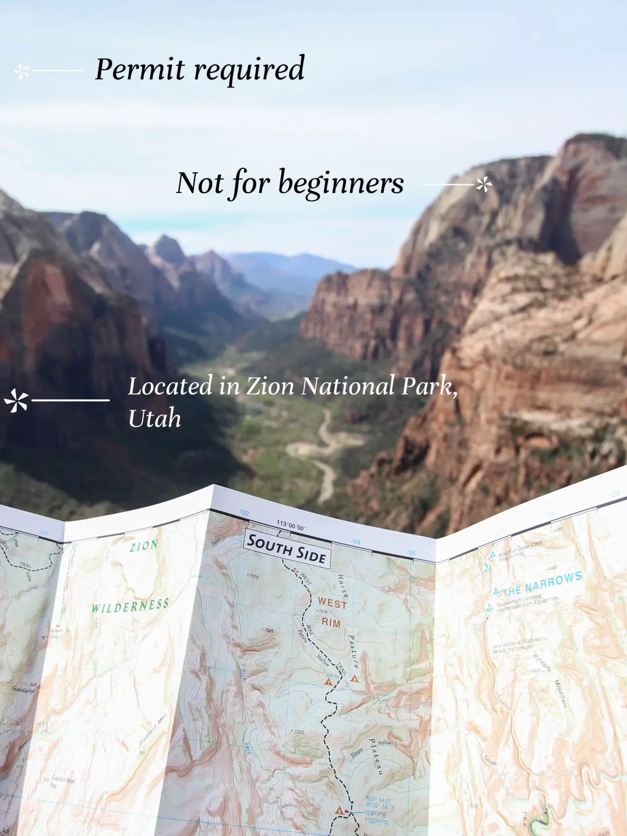 Angels landing guide | แกลเลอรีที่โพสต์โดย Travelwithneeks | Lemon8
