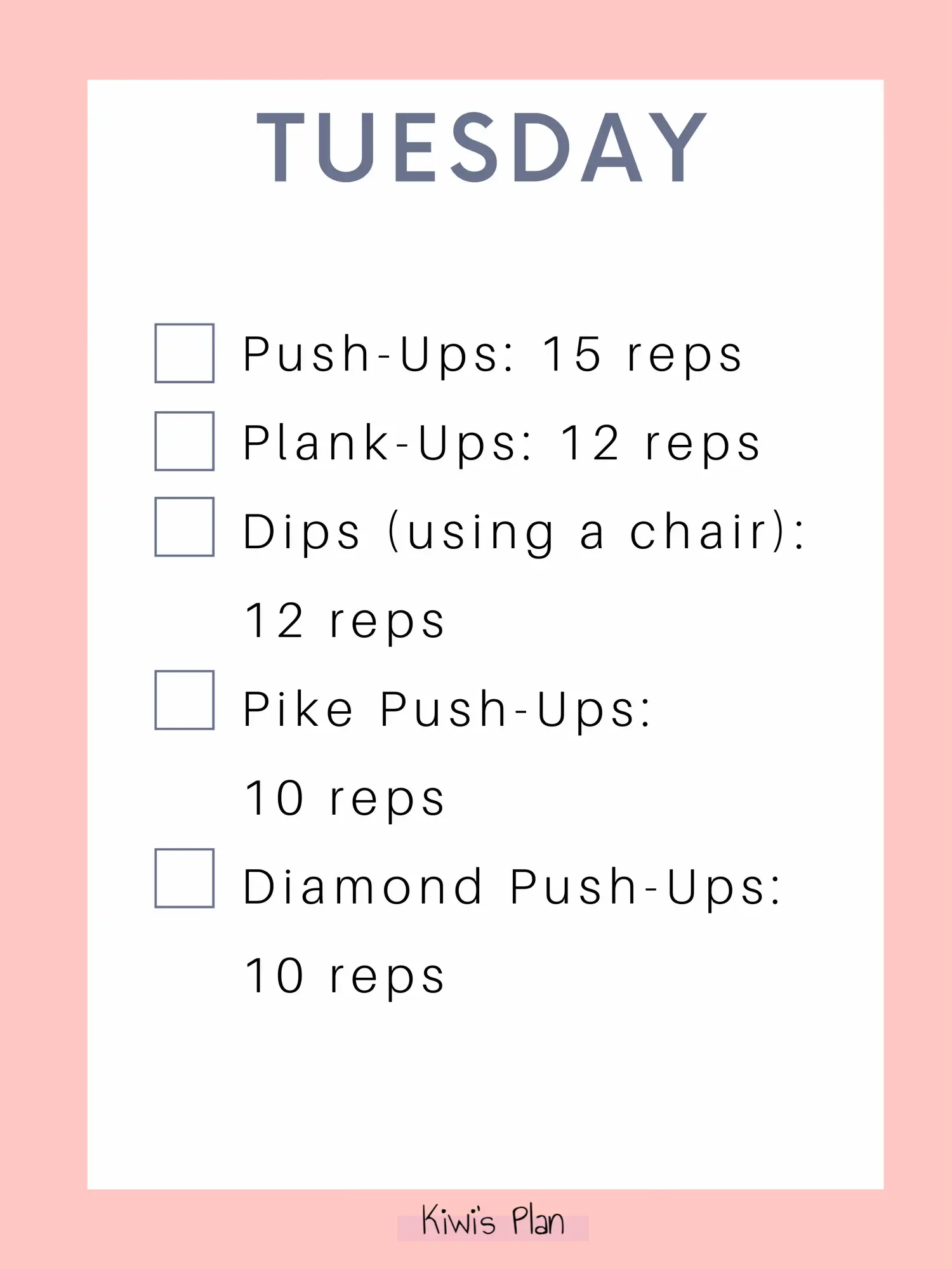Summer Tone-Up: 28-Day Challenge! 🌞 👙 | Gallery posted by Kiwi’s Plan ...