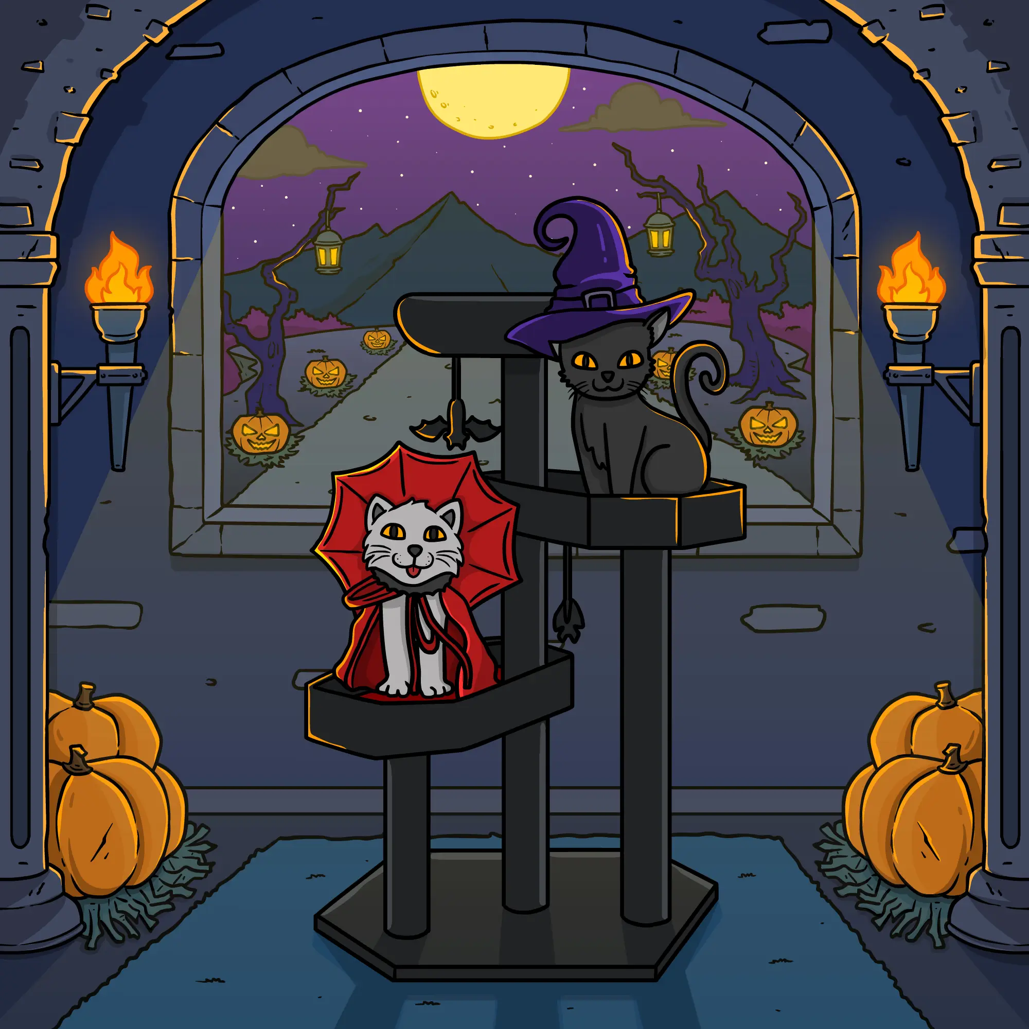 The Most Halloween Cat Tree You Ever Seen | Gallery posted by Happy ...