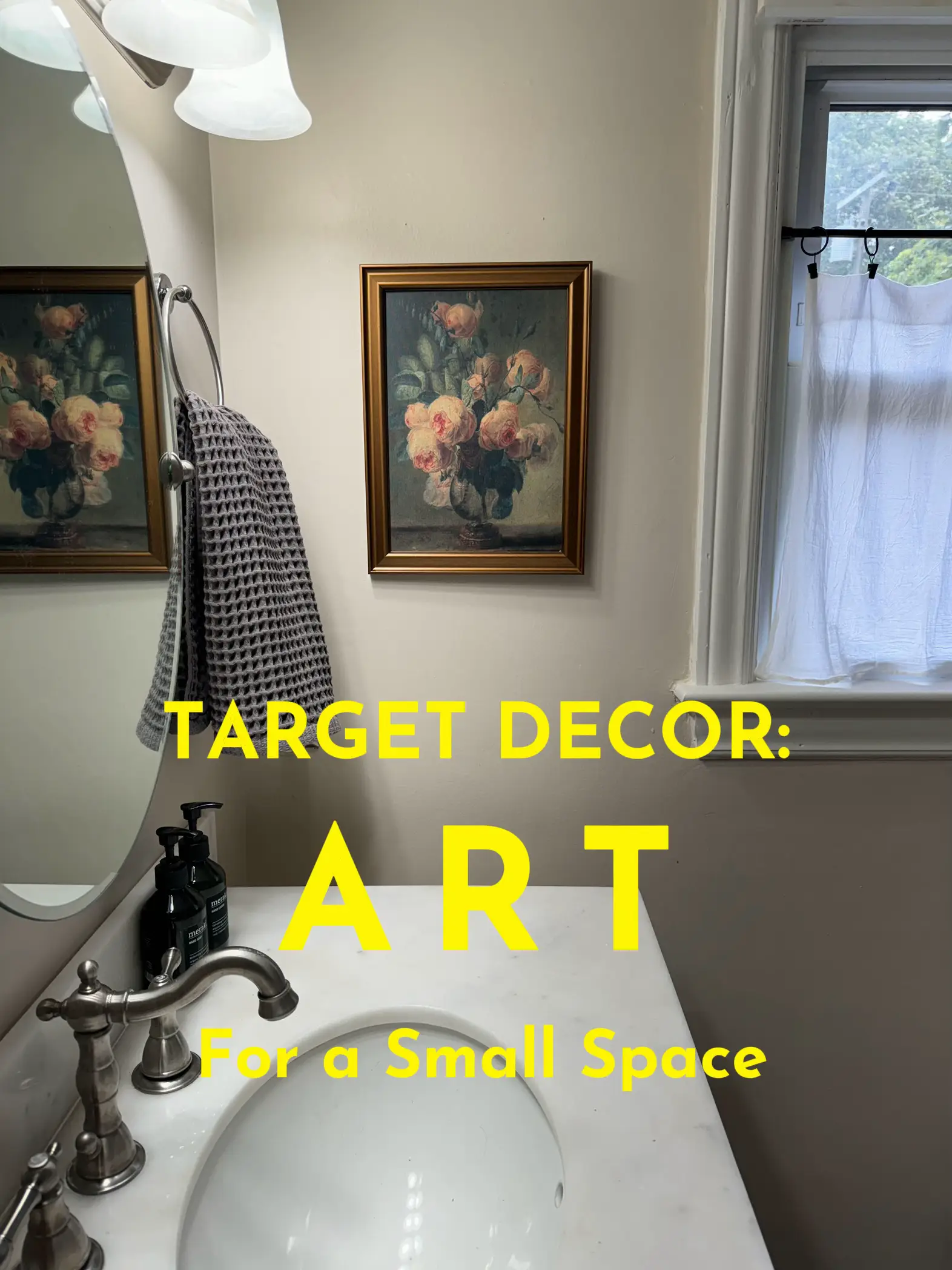 Target decor: Art for a small space | Gallery posted by Cvaire | Lemon8
