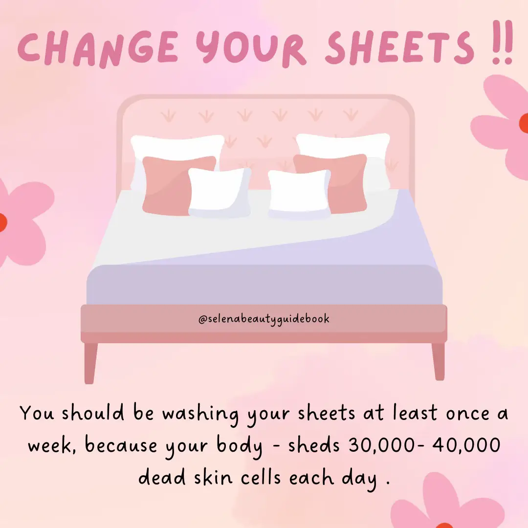 Fresh sheets, clear skin 🌸 | Gallery posted by BeautyGuidebook | Lemon8