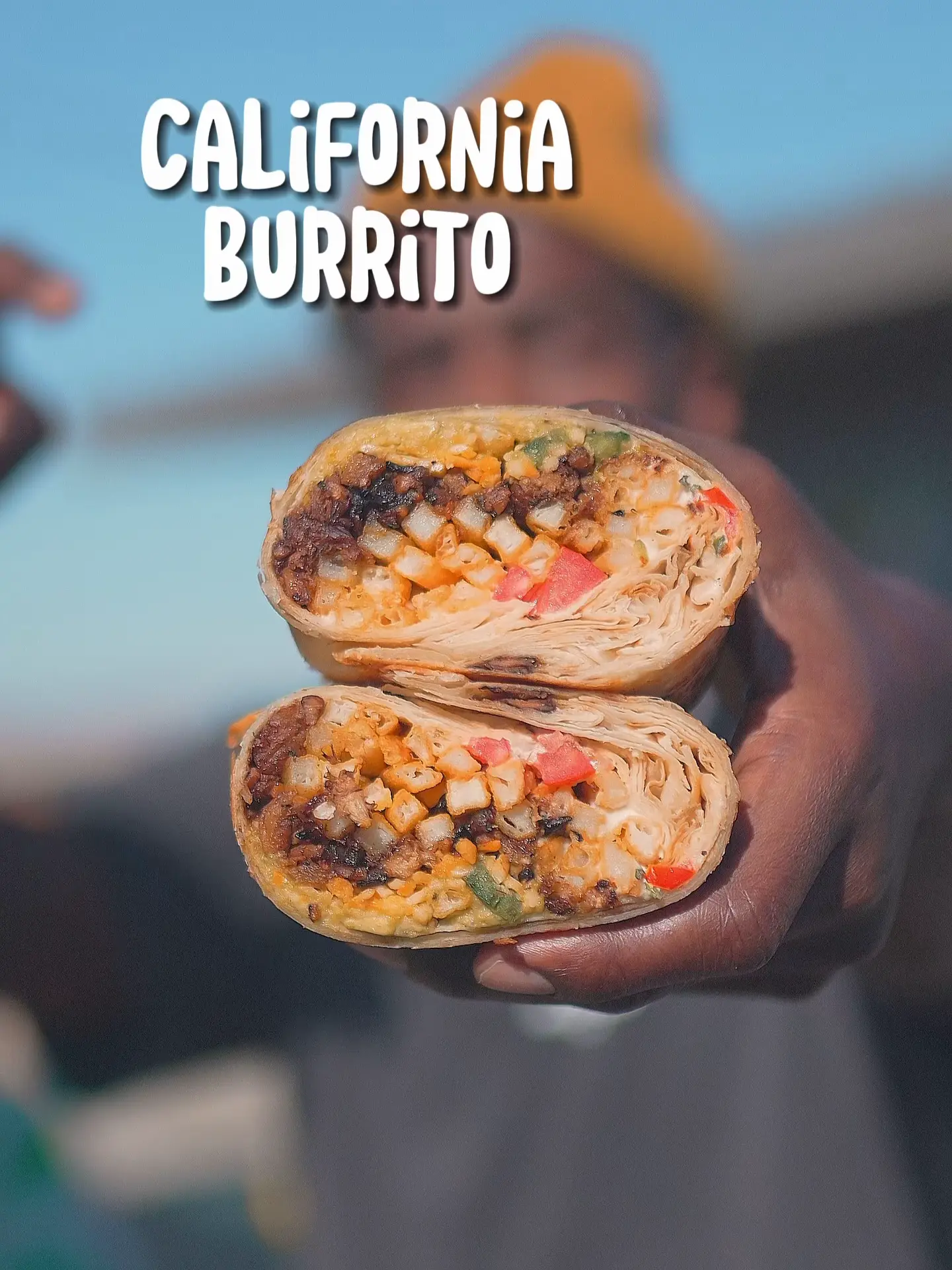 California Burrito 🌯 👇🏾 | Video published by Turnip Vegan | Lemon8