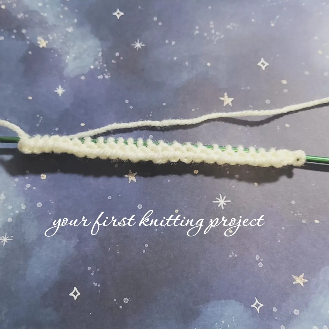 your first knitting project | Gallery posted by Stitches& | Lemon8