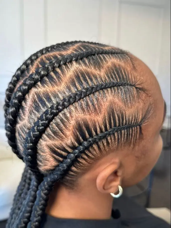 Braided cornrow hairstyles 🫶🏾 | Gallery posted by Amantha ️🎀 | Lemon8