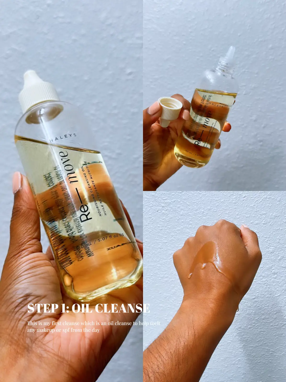 My 3x cleanse nighttime routine | acne prone skin🧖🏾‍♀️ | Gallery posted ...