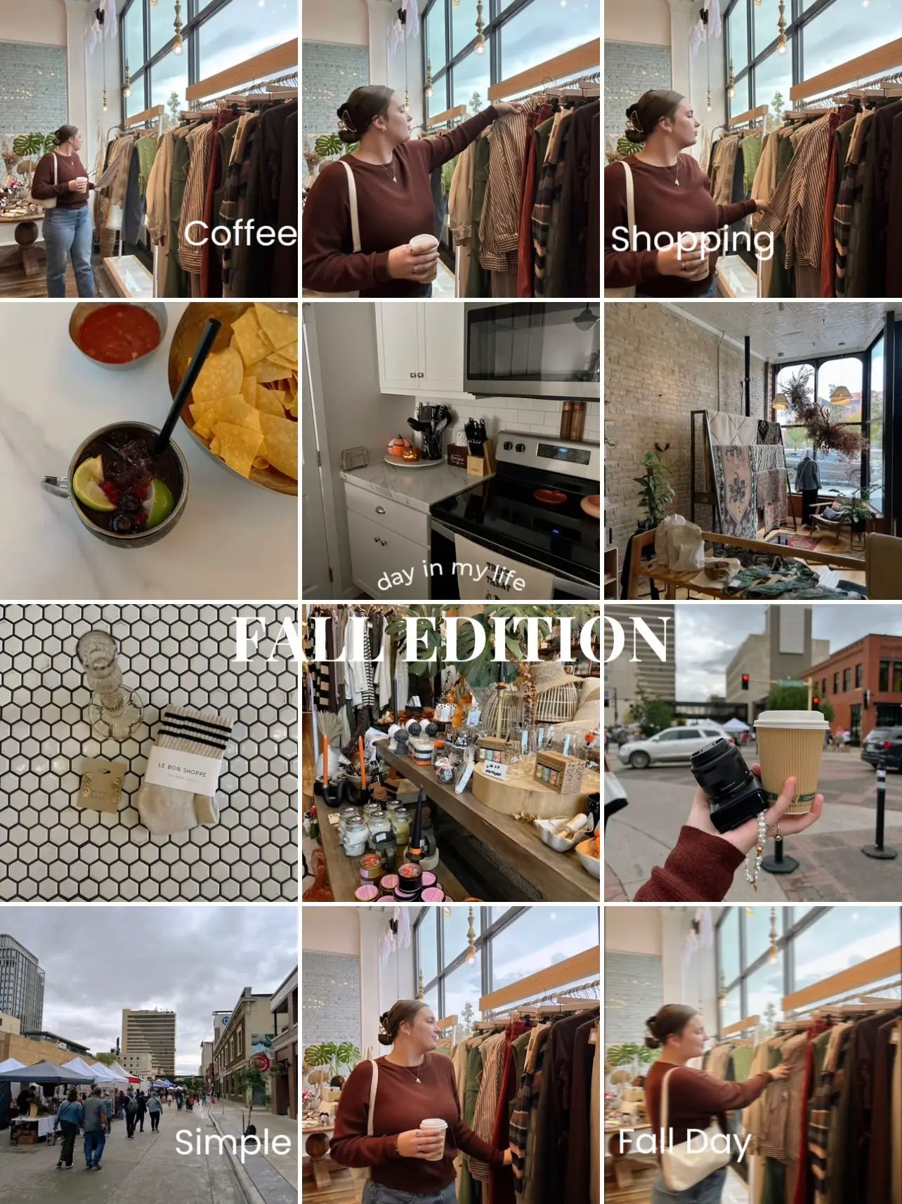 romanticizing my life: fall edition🧸🍂🤎🧦 | แกลเลอรีที่โพสต์โดย Esmae ...