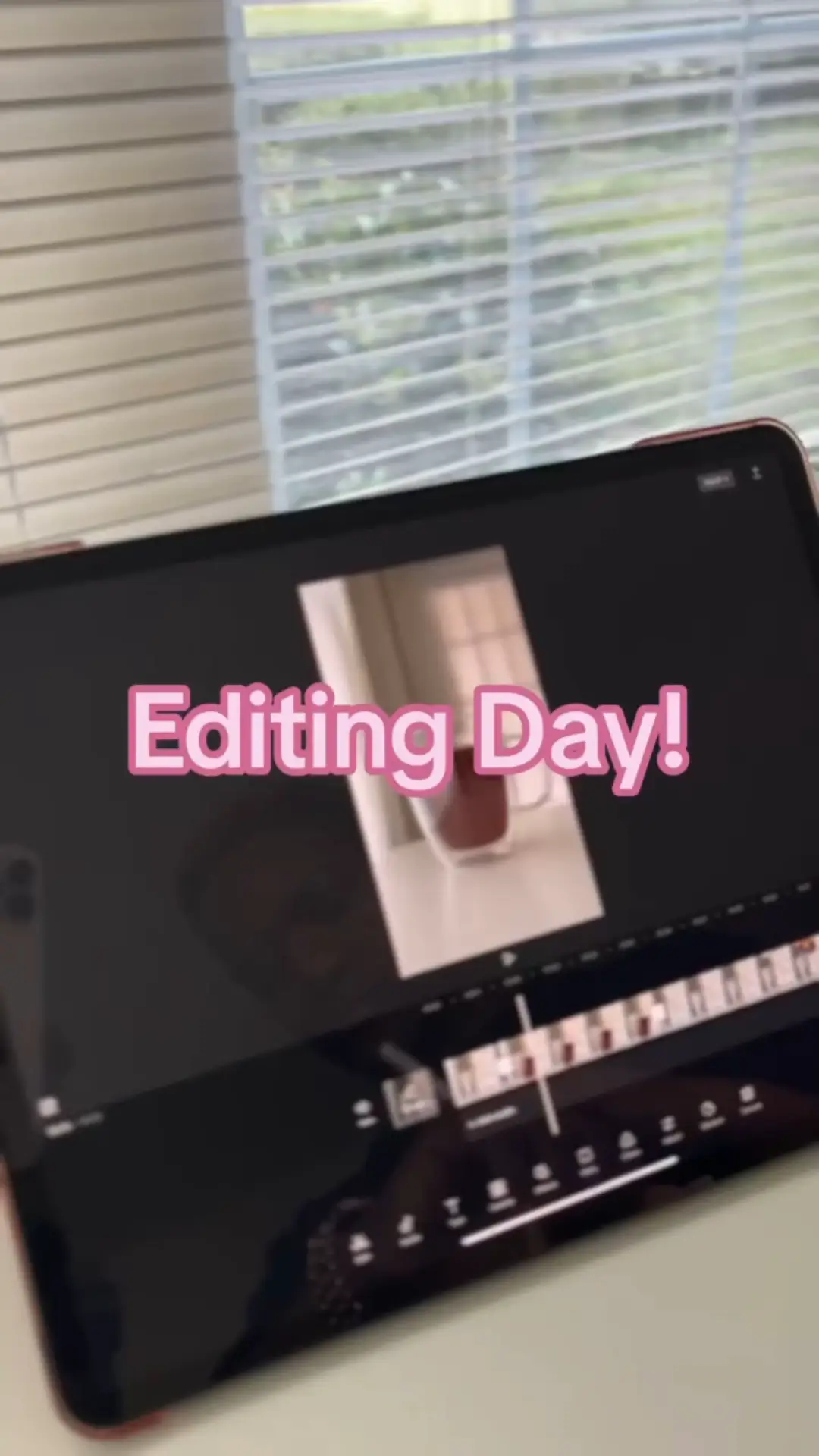 Editing Day 📱 | Video published by Jeris | Lemon8