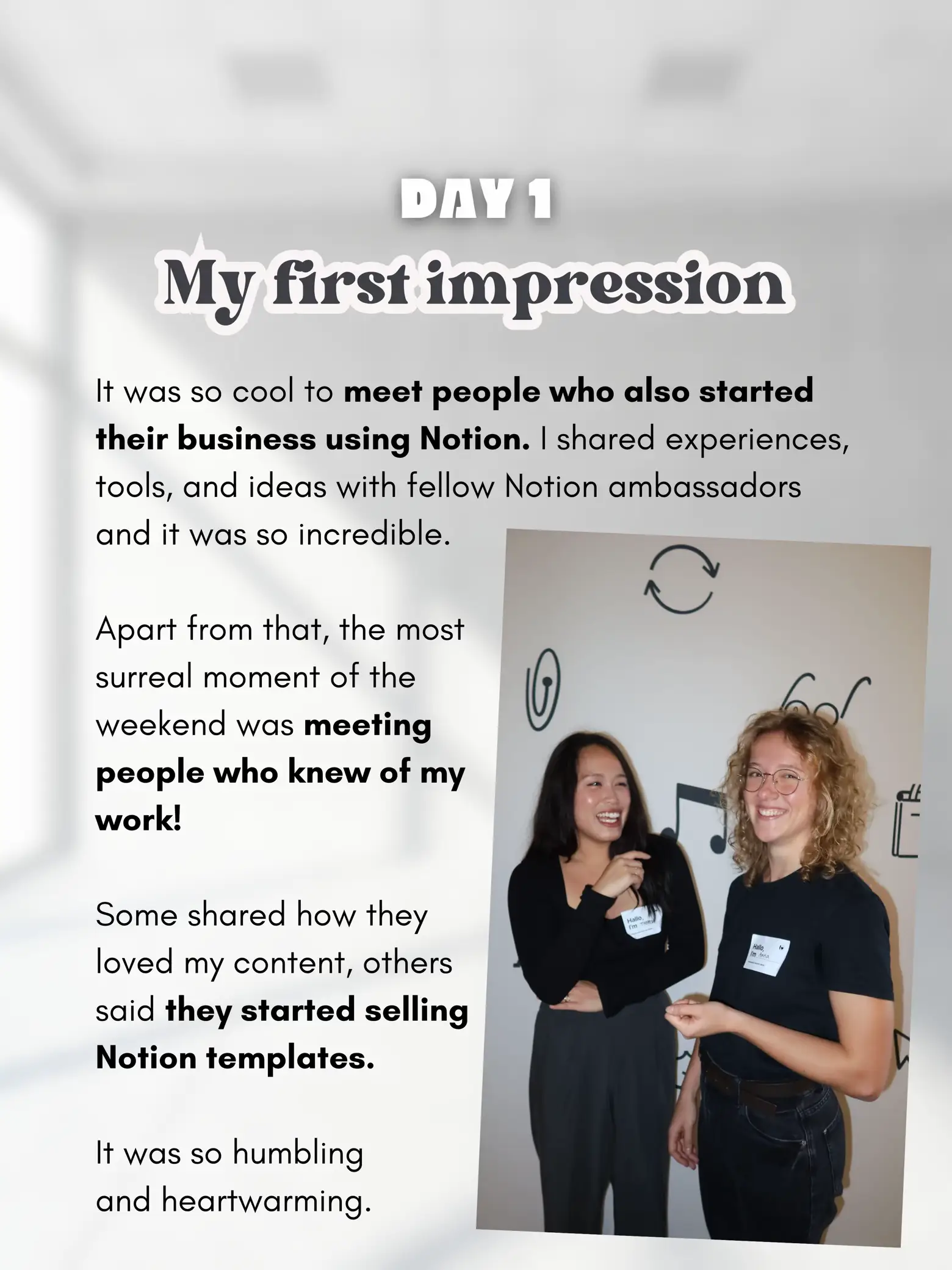 Come with me to a Notion Community Event in Berlin | Gallery posted by Theresa Notion | Lemon8