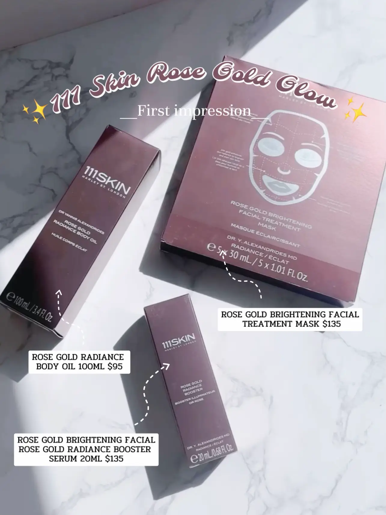 111skin rose gold worth it? | แกลเลอรีที่โพสต์โดย Shai Domingo | Lemon8