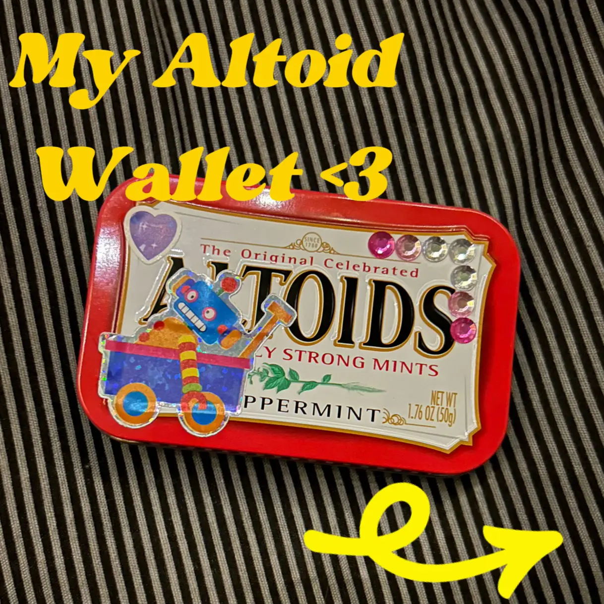 My Altoid Wallet