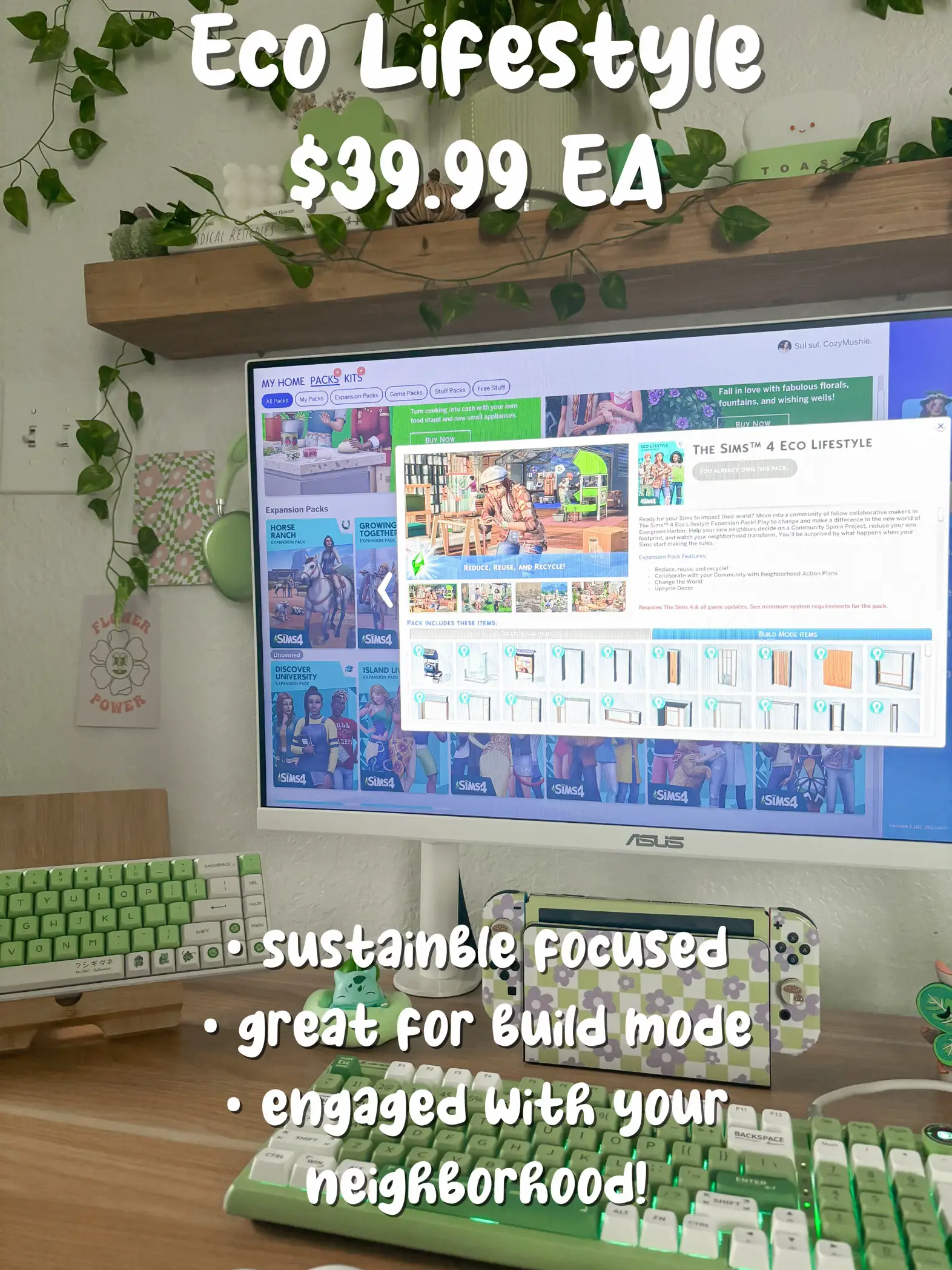 Pc Gaming Setup Sims 4 - Lemon8 Search