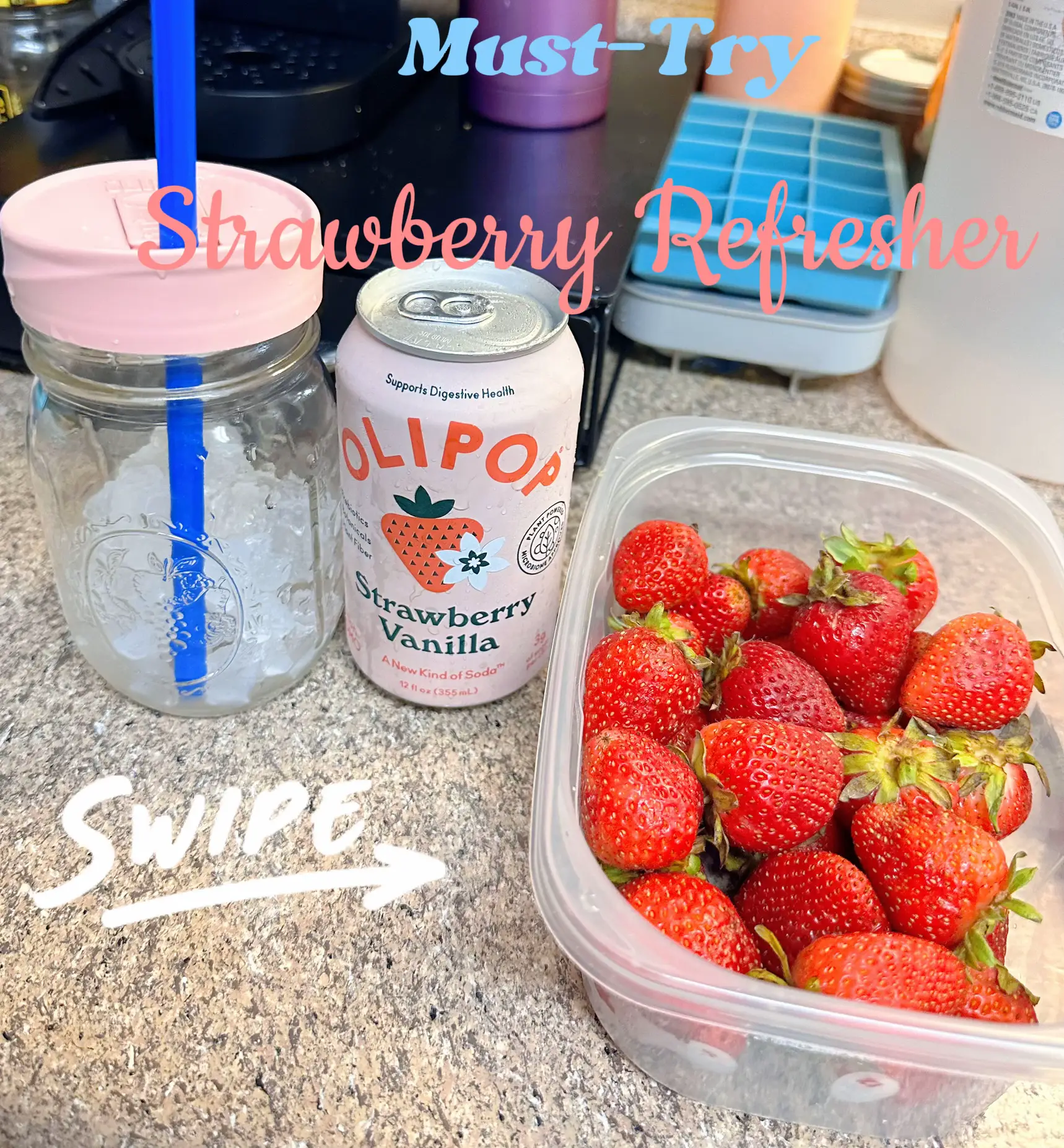 Strawberry Vanilla Refresher | Gallery posted by Misty M | Lemon8