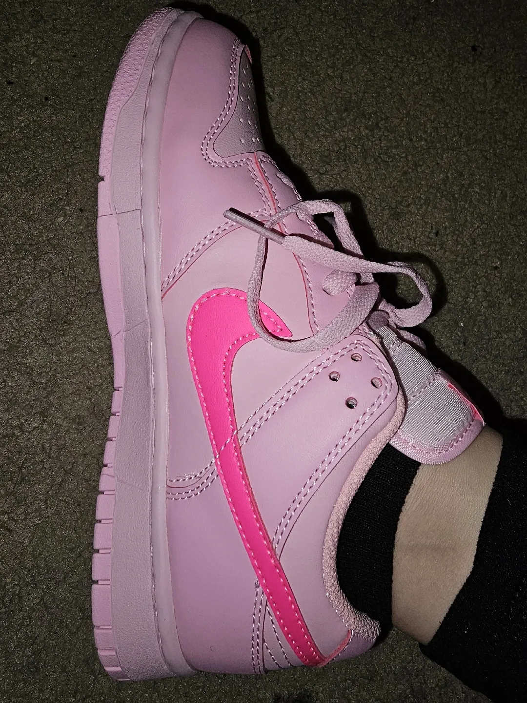 Triple Pink Dunks - fence find | Gallery posted by Blu | Lemon8