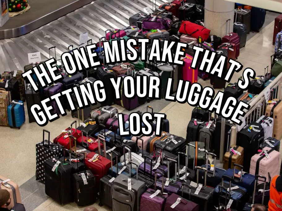 The one mistake that’s getting your luggage lost | แกลเลอรีที่โพสต์โดย ...