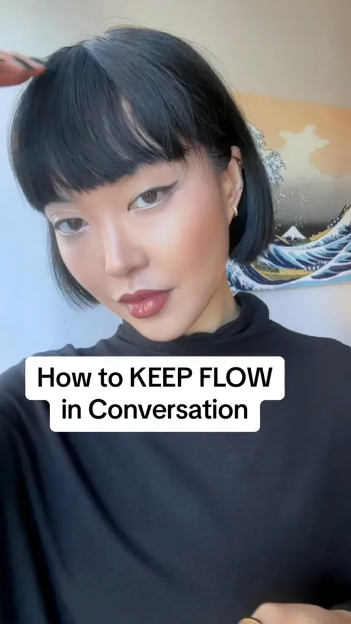 How to keep flow in conversation | วิดีโอที่เผยแพร่โดย Study buddy | Lemon8