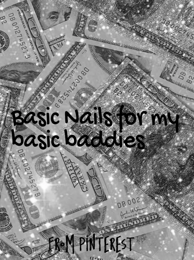Basic Nails for my basic baddies🖤💋 | Gallery posted by 🖤Alyassia🖤 | Lemon8