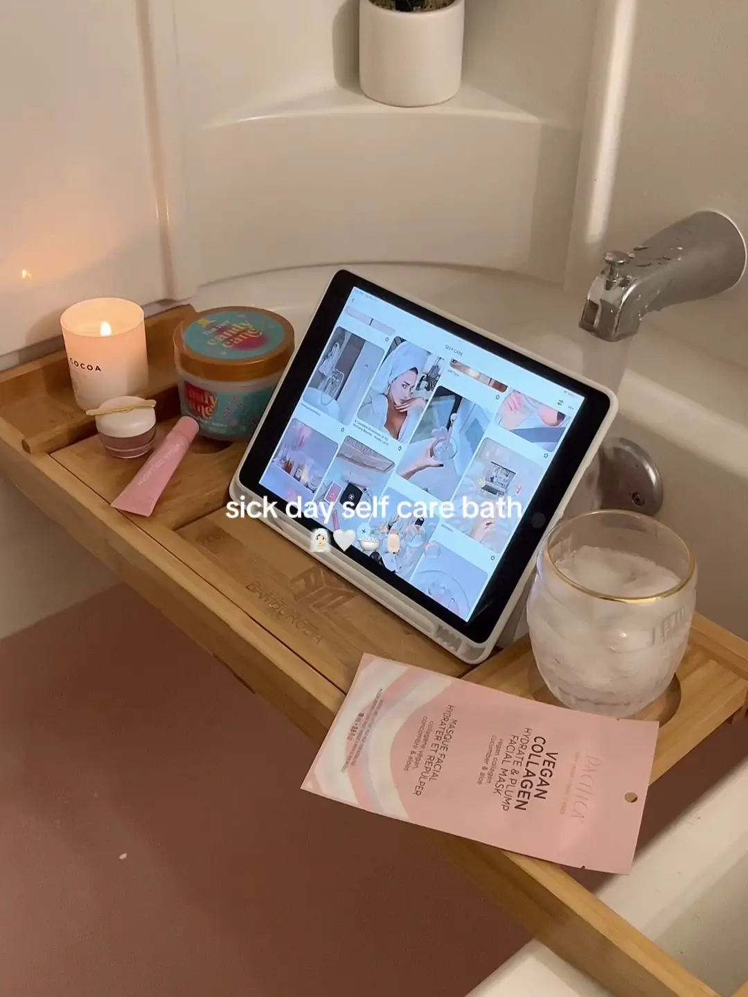 Self care bath 🧖🏻‍♀️🛁🫧 | Video published by Alexandra | Lemon8