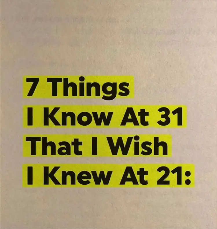 What I wish I knew at 21 | Gallery posted by PlanSmart | Lemon8