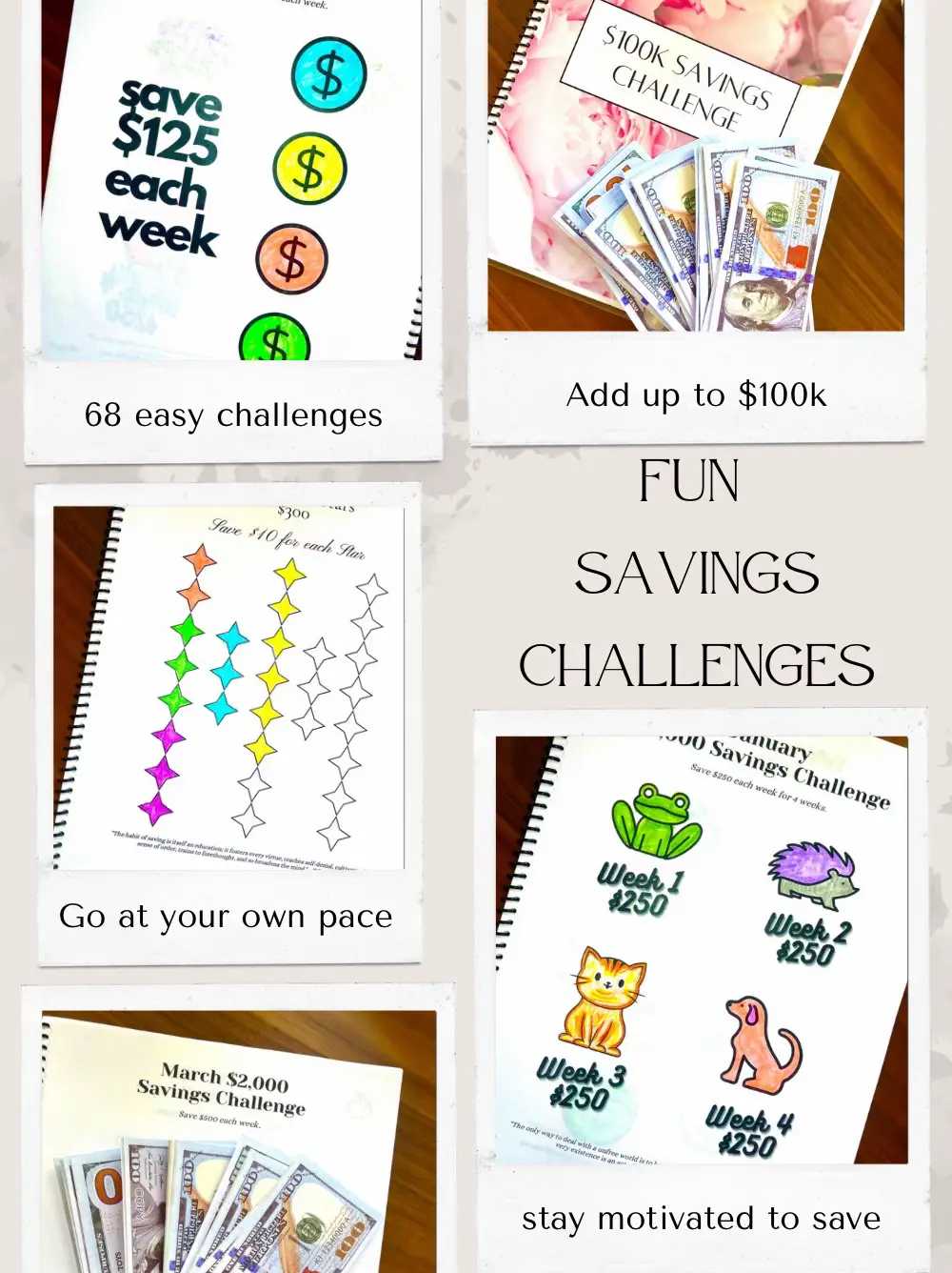 Fun Ways to Save Money | แกลเลอรีที่โพสต์โดย DesigningLifeCo | Lemon8