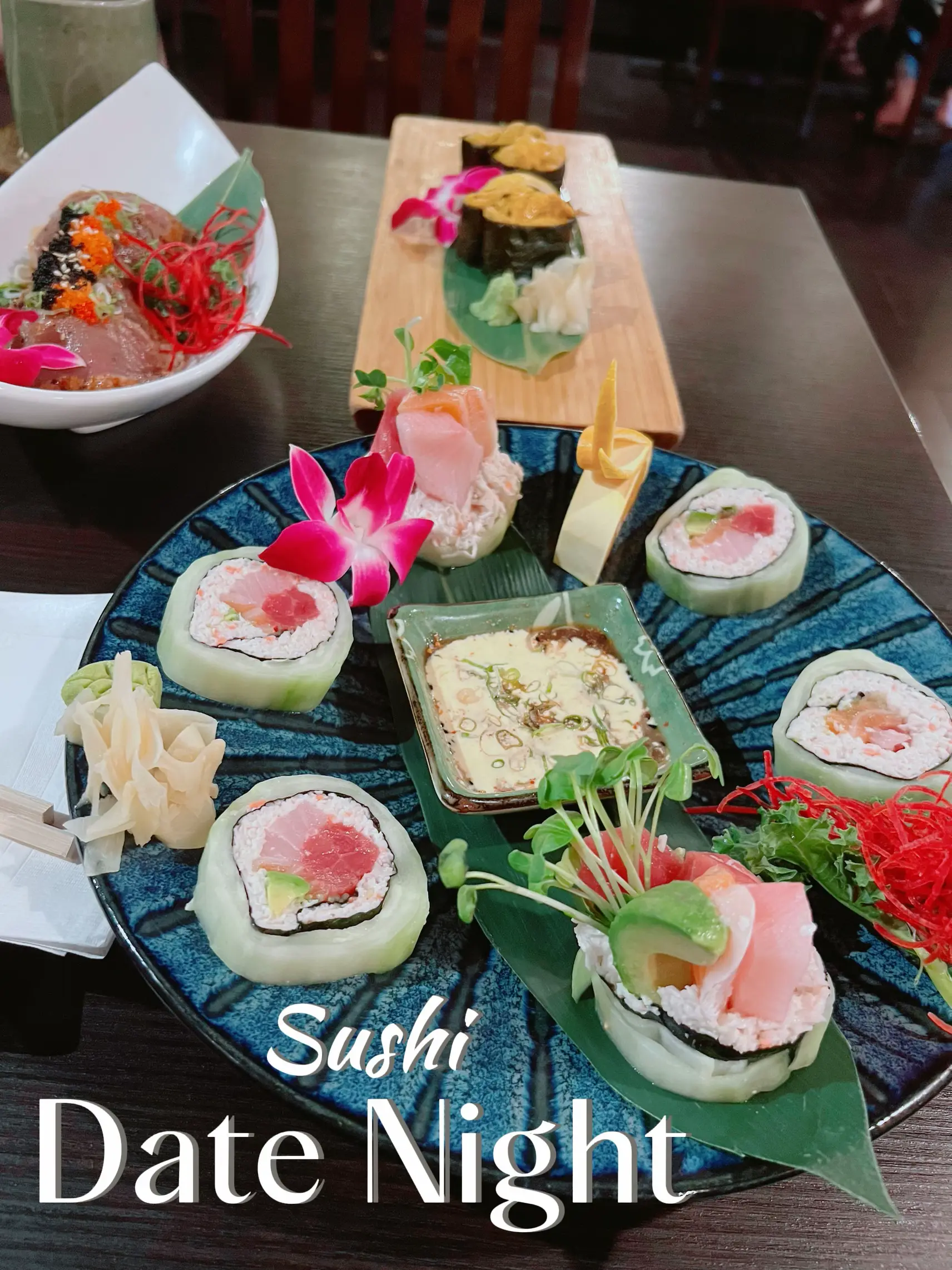 Sushi 🍣 Date Night 🖤 | Gallery posted by LexiPasm | Lemon8