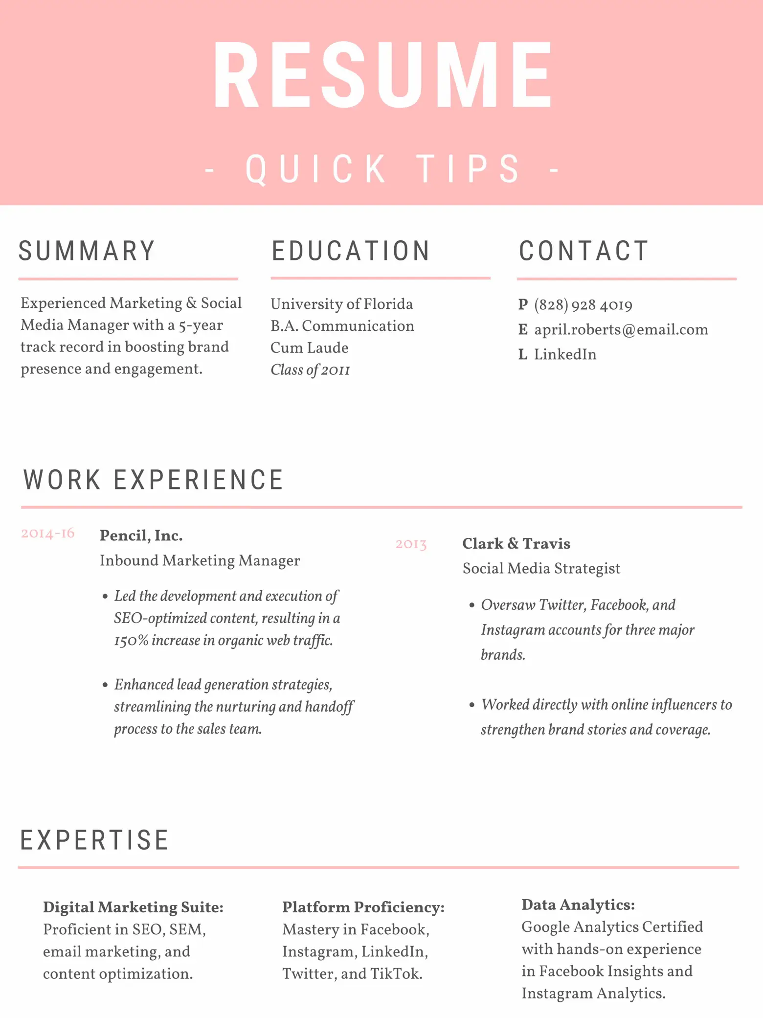 Revamp your RESUME with these tips! 📄💼 | Gallery posted by Maddie Macho ...