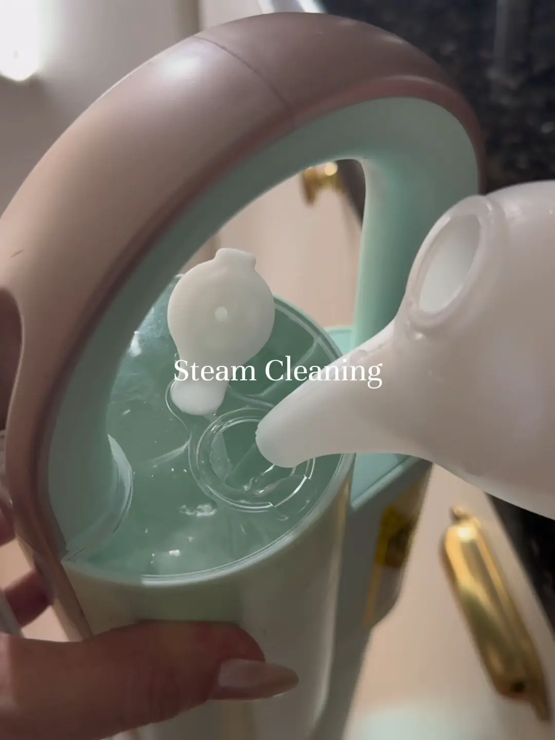 Cleaning with JUST water 💦 | Video published by mydoseofhome | Lemon8