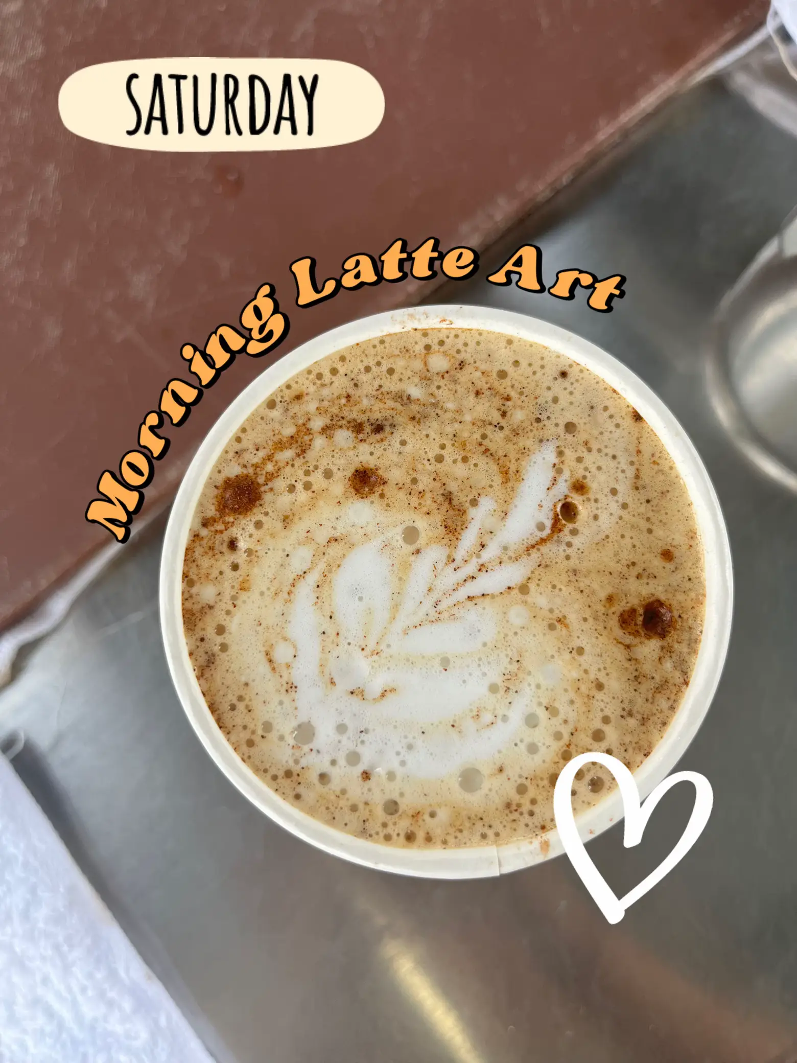 Morning Latte Art ☕️ | Gallery posted by Hailie Ashlynn | Lemon8