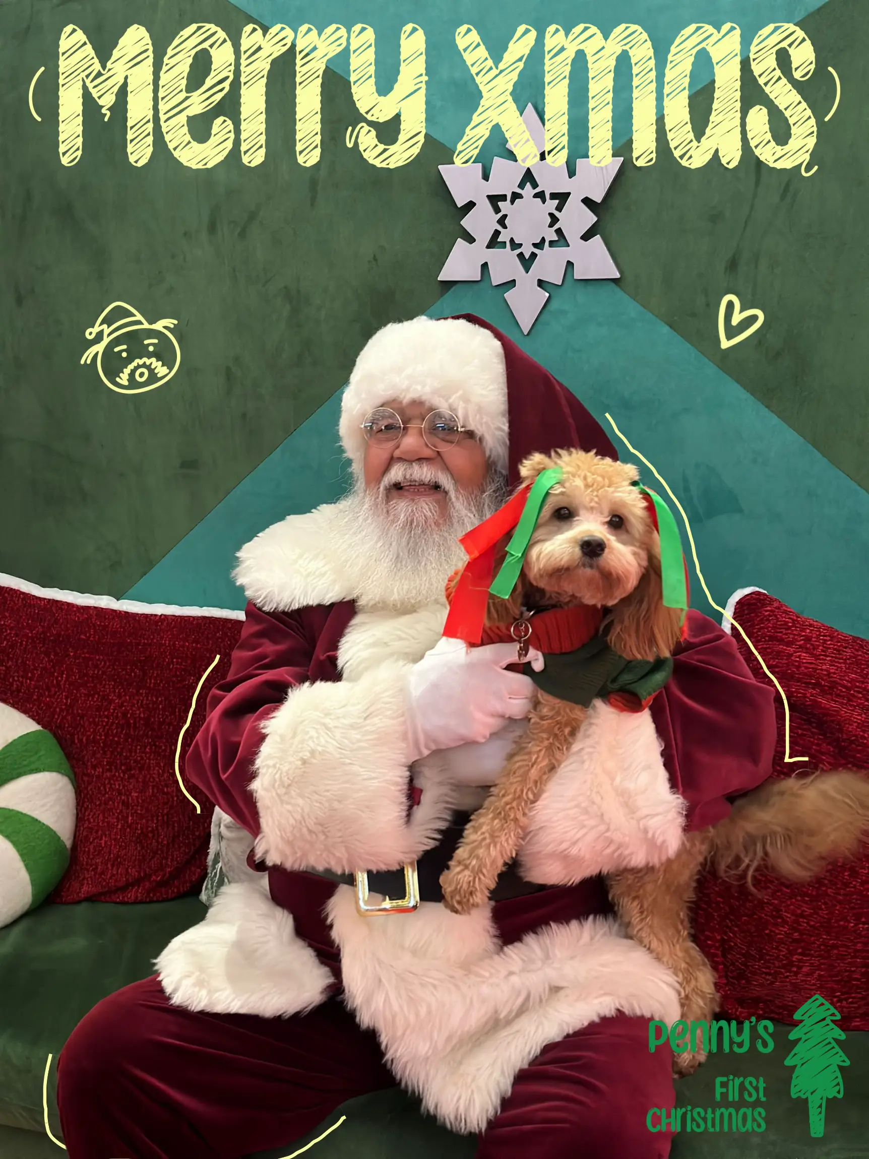 Puppy’s first Christmas 🎅🏻 | Gallery posted by Lifeof_Erika | Lemon8