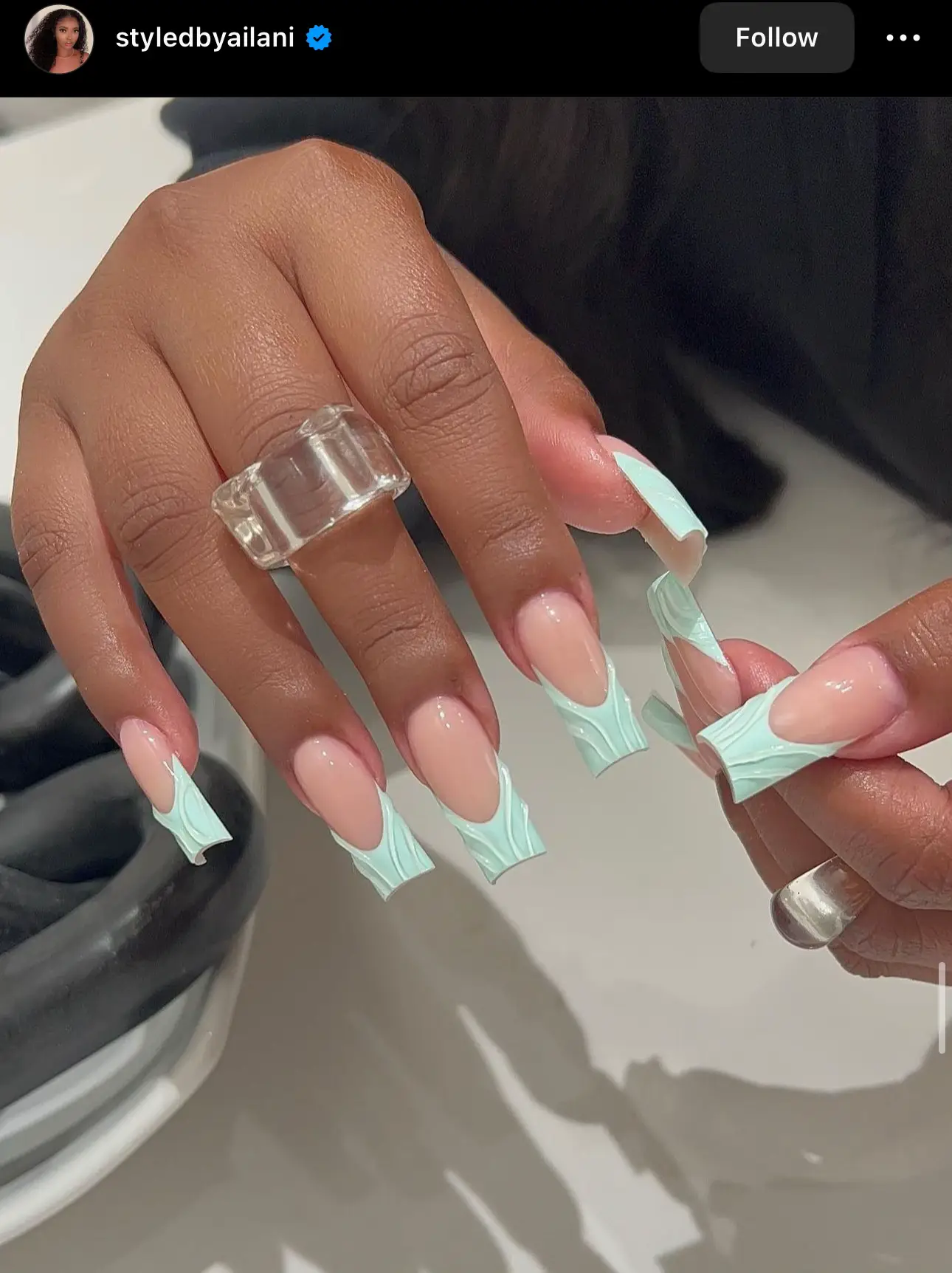 Square nail inspo!! | Gallery posted by Becca | Lemon8