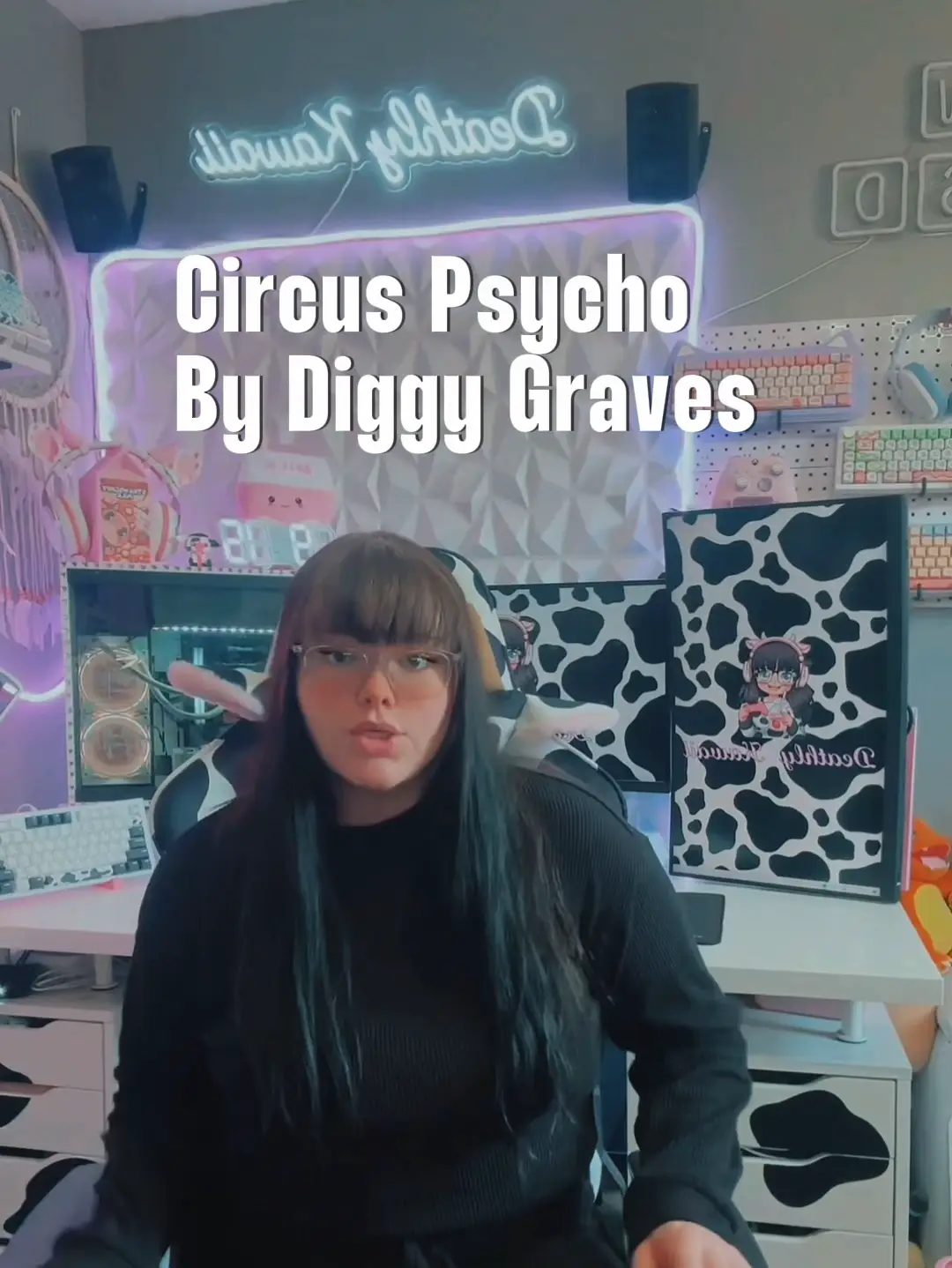 Circus Psycho by Diggy Graves | Video published by DeathlyKawaii | Lemon8