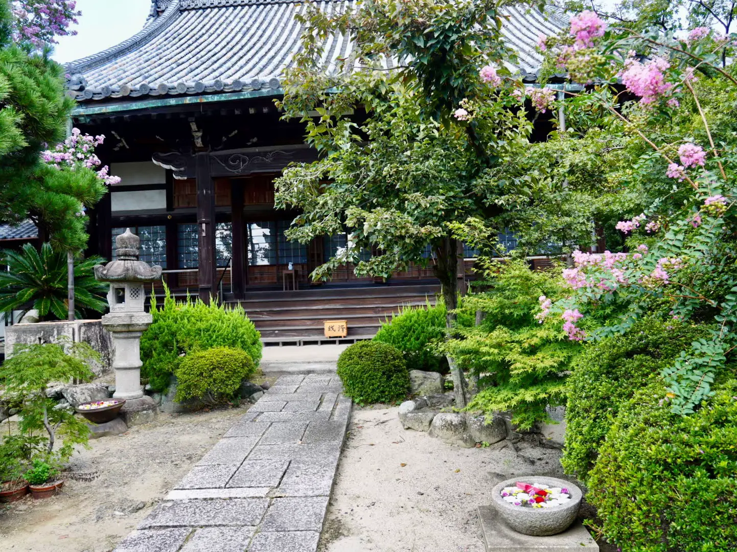高槻市 浄誓寺 花手水💐 | kyoto_kenが投稿したフォトブック | Lemon8