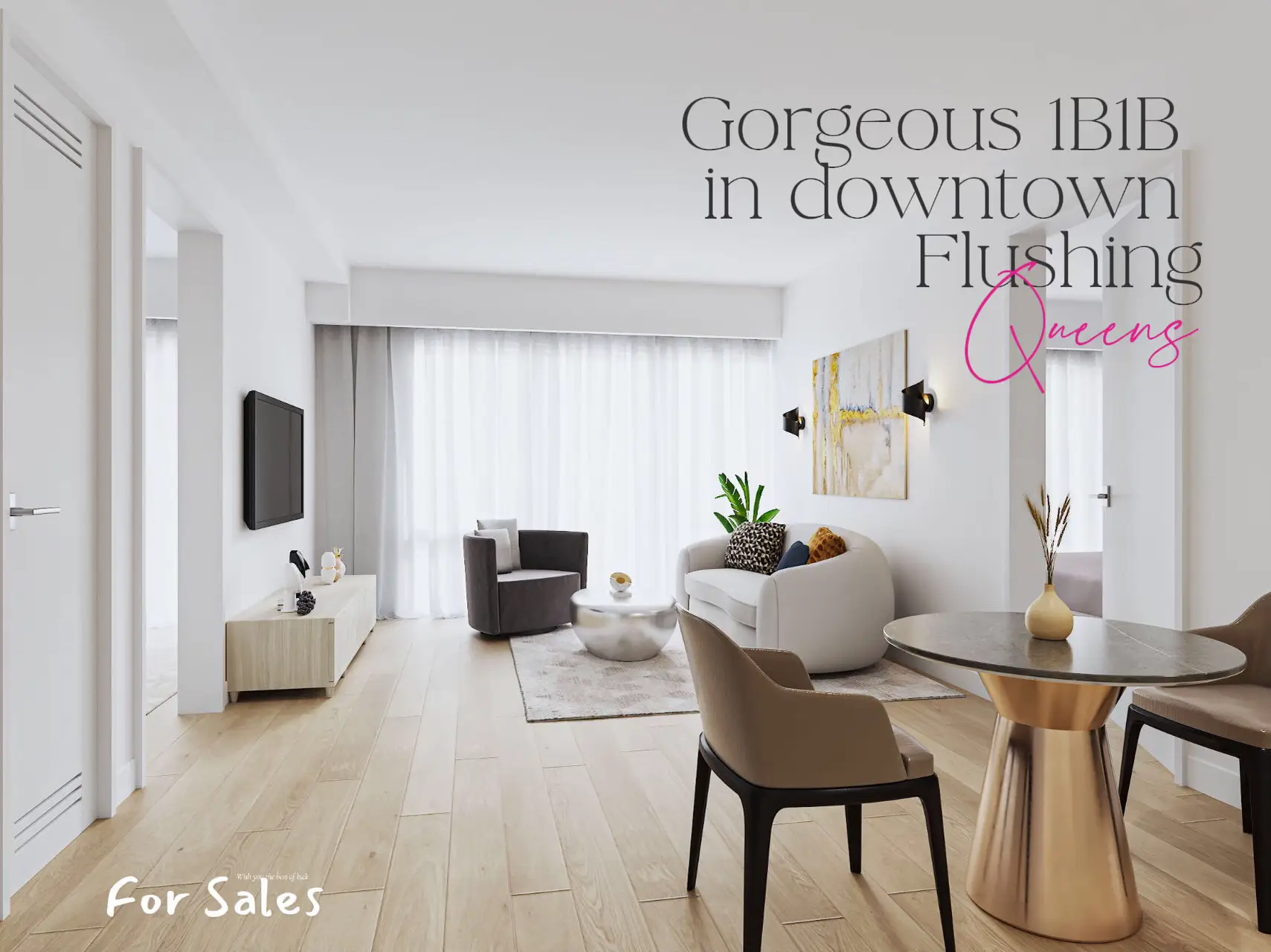 Gorgeous 1B1B in downtown Flushing🤍From $54x,xxx🫶 | Gallery posted by YouYorkMGT | Lemon8