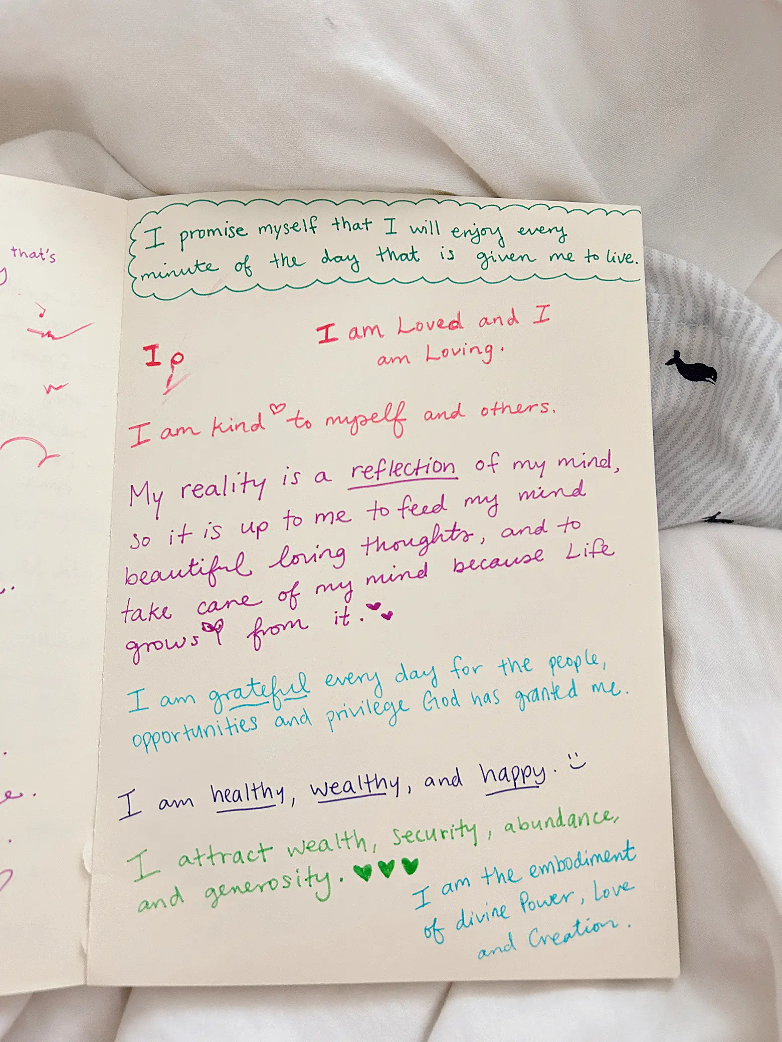 affirmations i’m taping on my mirror 🪞 | แกลเลอรีที่โพสต์โดย ...