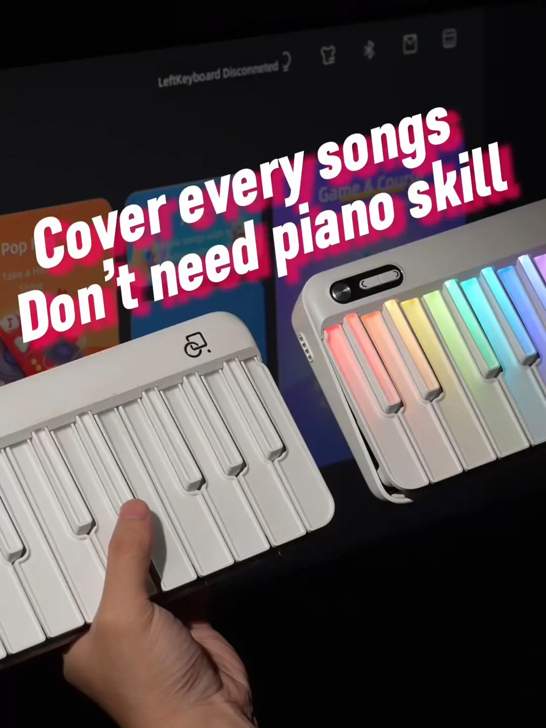 Cover every songs,don’t need piano skill | Video published by PopuMusic ...