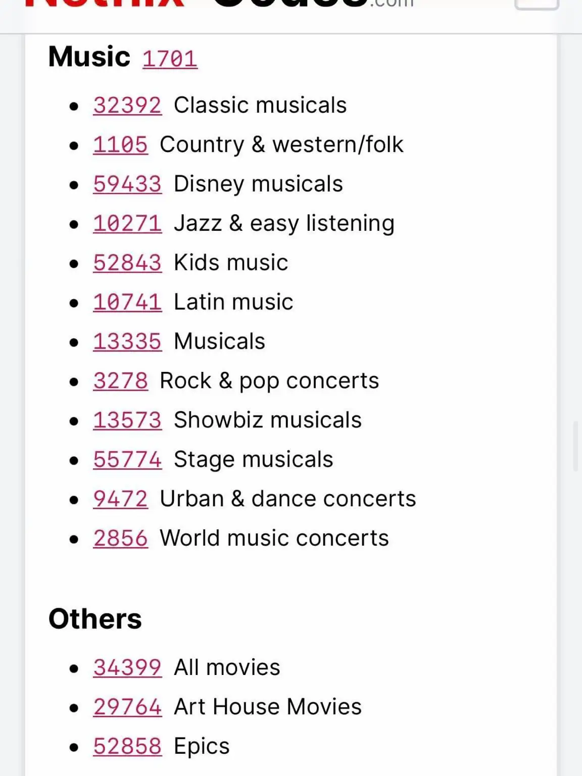 Netflix codes for movies and shows | Gallery posted by Shania | Lemon8