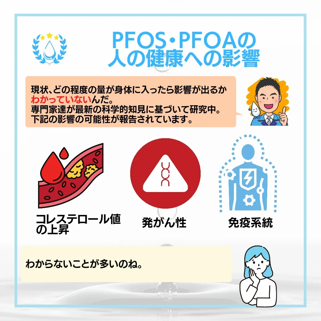 【知らなきゃヤバイ】水道水中に発ガン性の有機フッ素化合物（PFAS）！？ | ロカキヤ【浄水器アドバイザー】が投稿したフォトブック | Lemon8