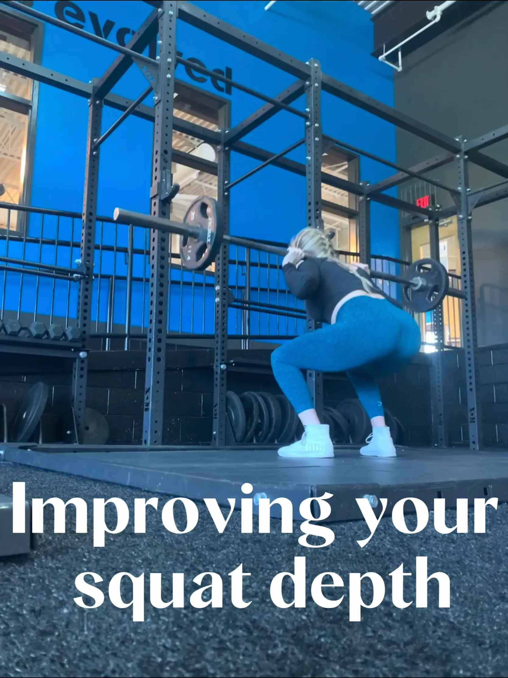Improving your squat depth | แกลเลอรีที่โพสต์โดย Taylor Trace | Lemon8