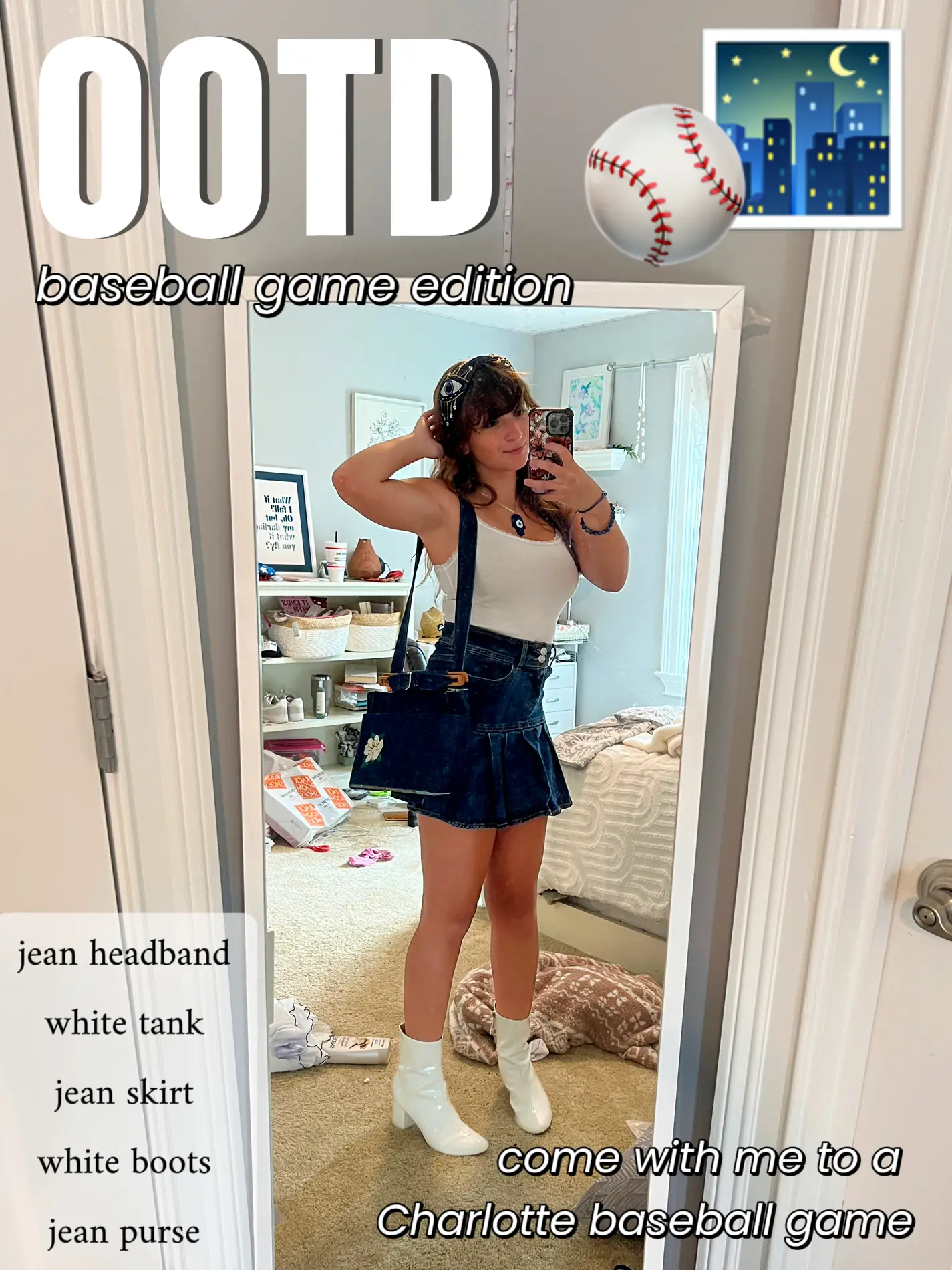 CLT Baseball game | Gallery posted by em🤙 | Lemon8