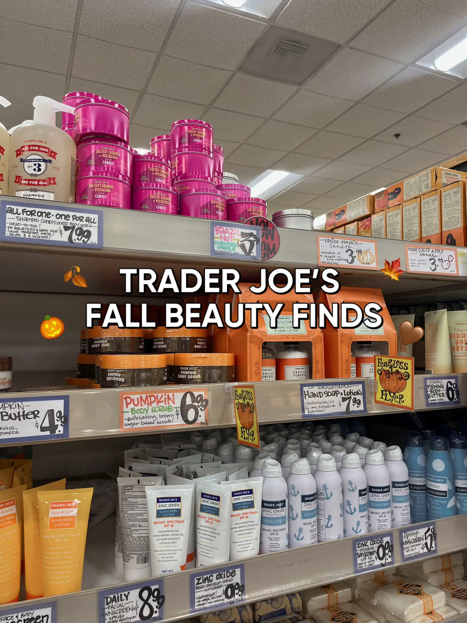 TRADER JOE’S FALL BEAUTY FINDS 🍂 | Gallery posted by ashleytgaras | Lemon8