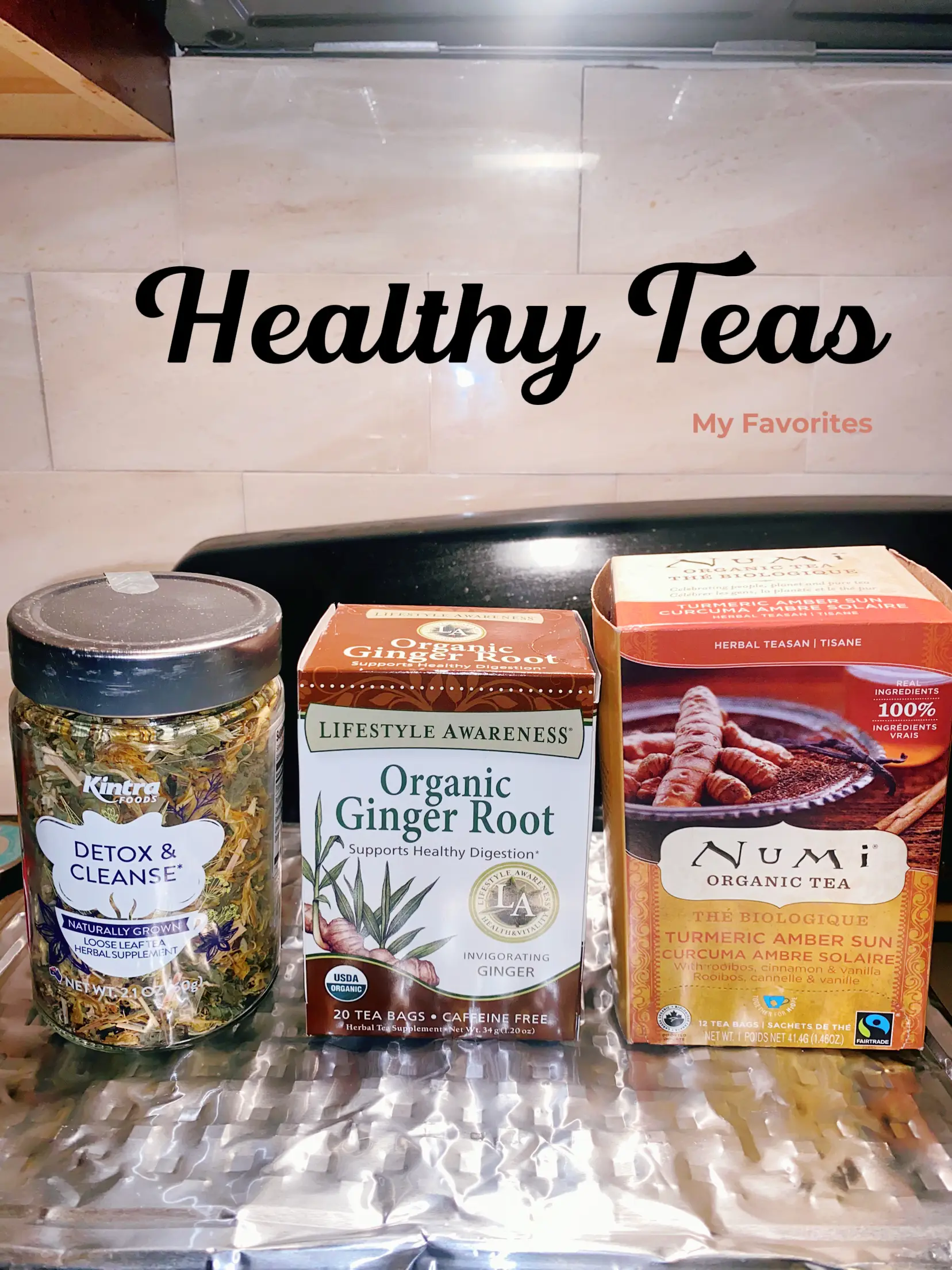 Healthy Teas & Benefits 🌿🍑🫖 | แกลเลอรีที่โพสต์โดย pearlthepisces | Lemon8