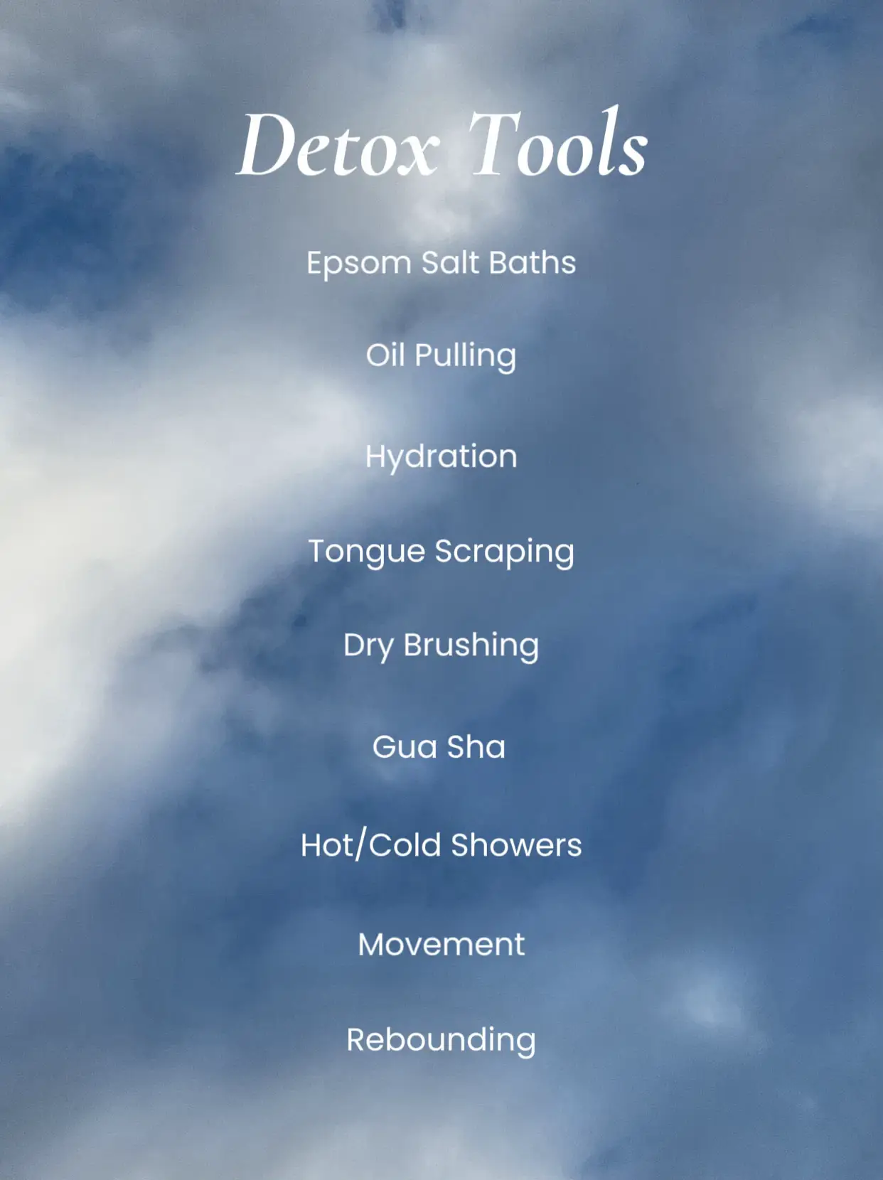 Detox Tools | แกลเลอรีที่โพสต์โดย Elizabeth Remy | Lemon8