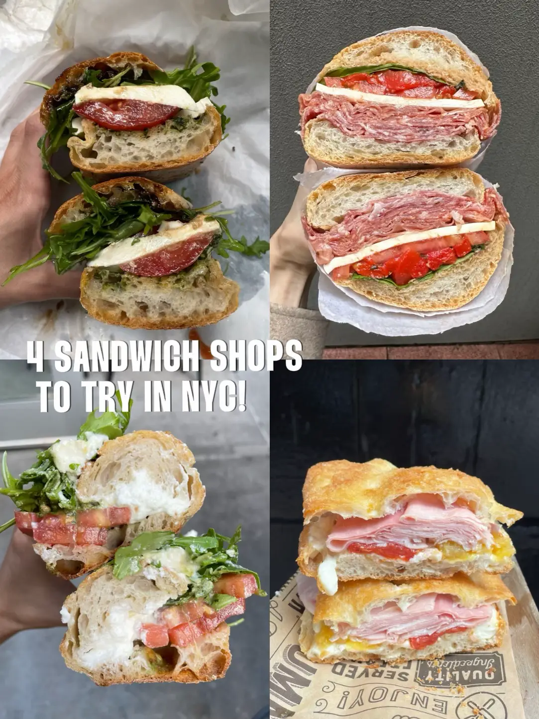 4 Sandwich Shops to try in NYC | Gallery posted by Rachel B | Lemon8
