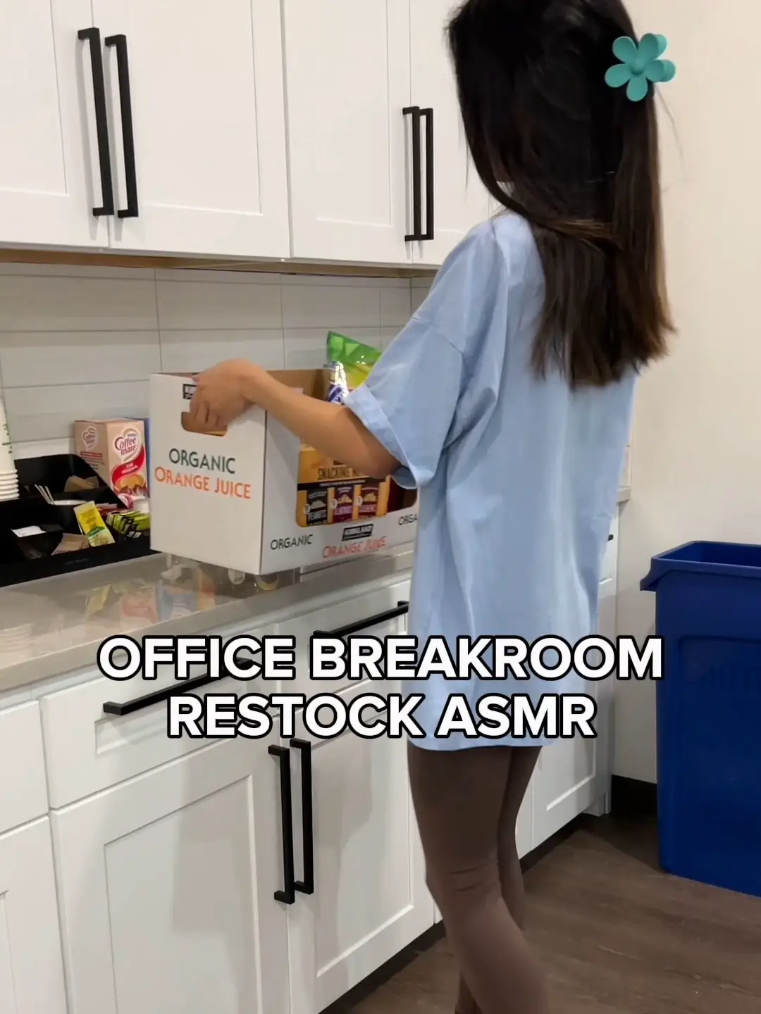 OFFICE RESTOCK ASMR | Video published by meili_zzz | Lemon8