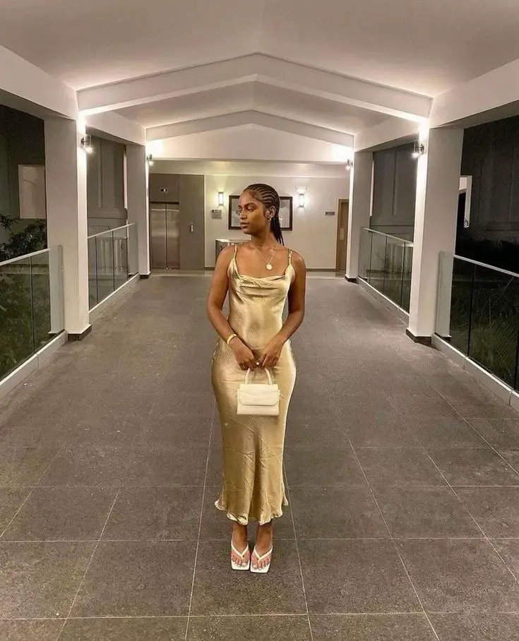 Satin Dress 😍🤍 | Gallery posted by Hilary Banks | Lemon8