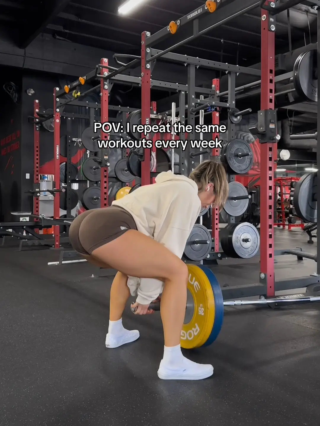 POV: I repeat the same workouts | Video published by Chloe | Lemon8