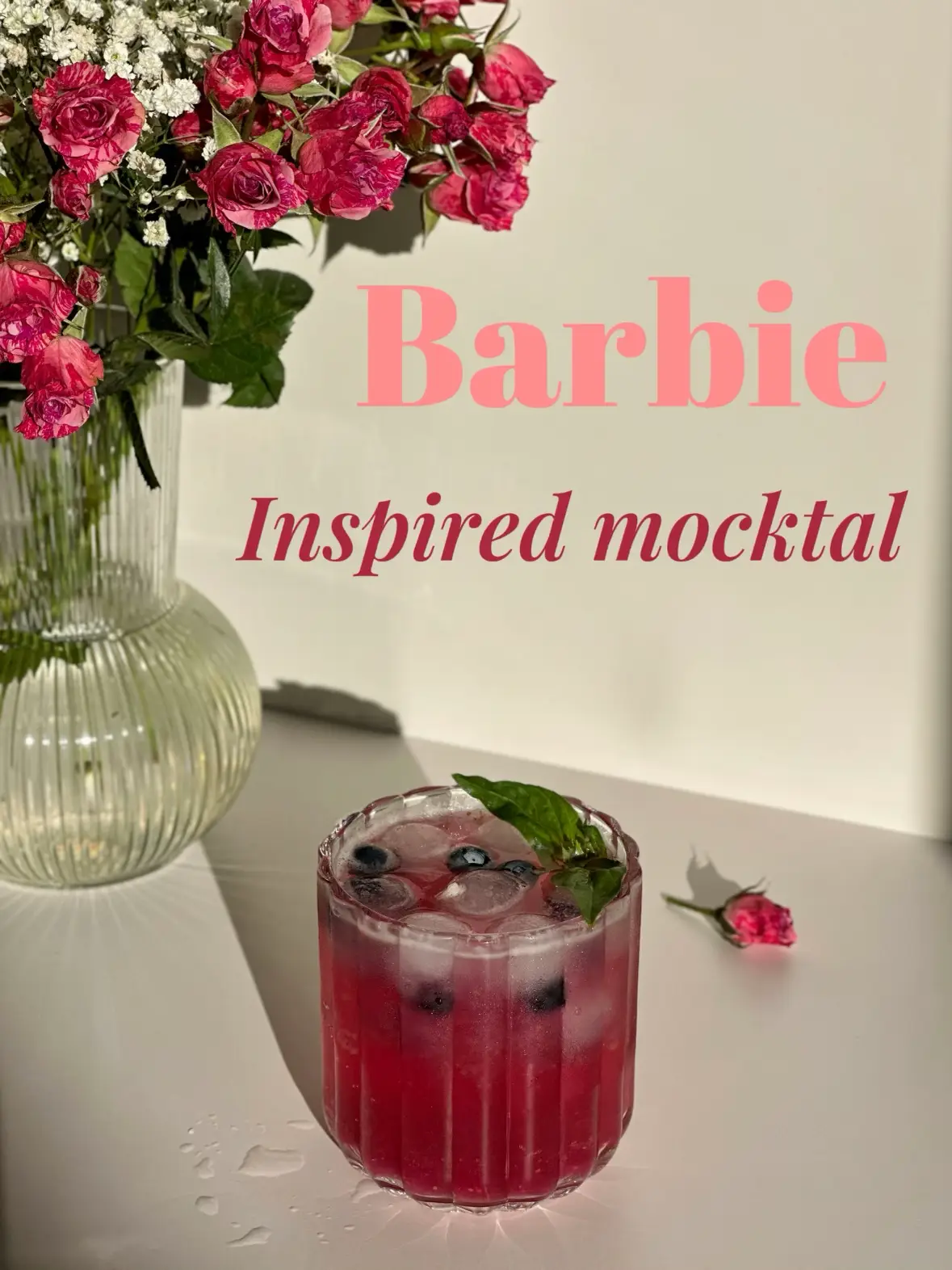 Barbie inspired Mocktail | วิดีโอที่เผยแพร่โดย Lika K | Lemon8