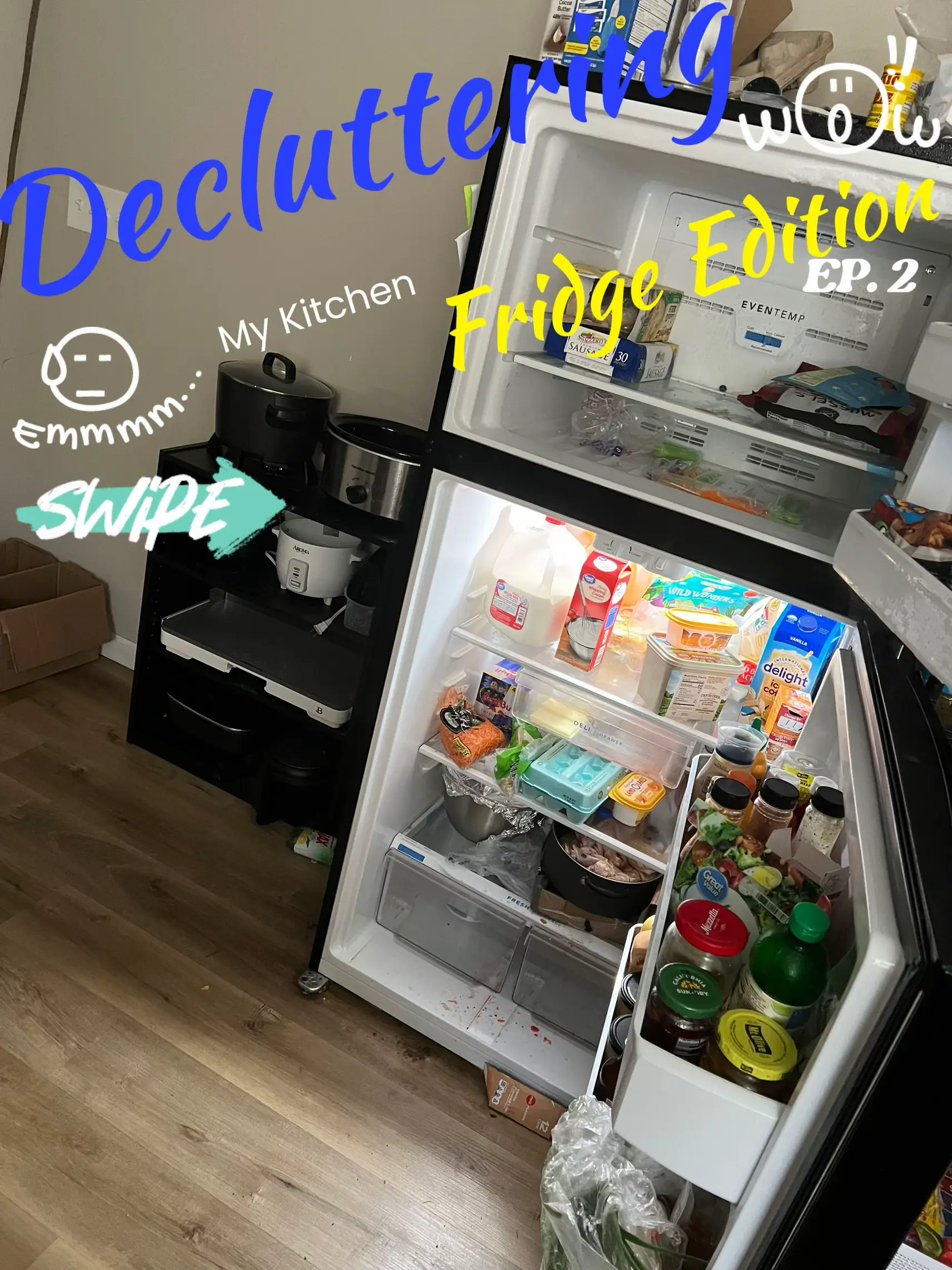 Decluttering Fridge Edition 🥚🧃 | Gallery posted by Tameka | Lemon8