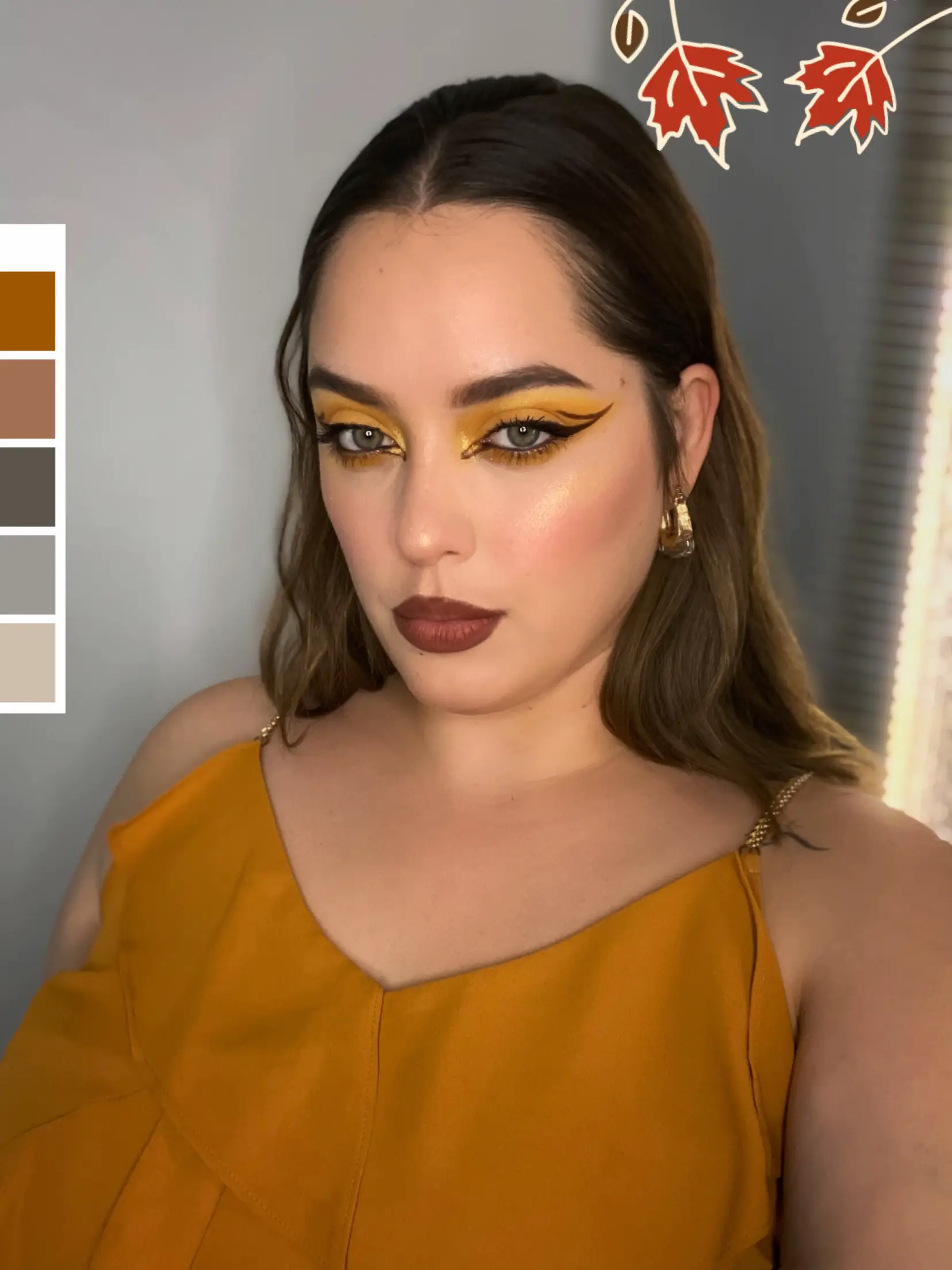 Makeup Ideas For Mustard Yellow Dress | Saubhaya Makeup
