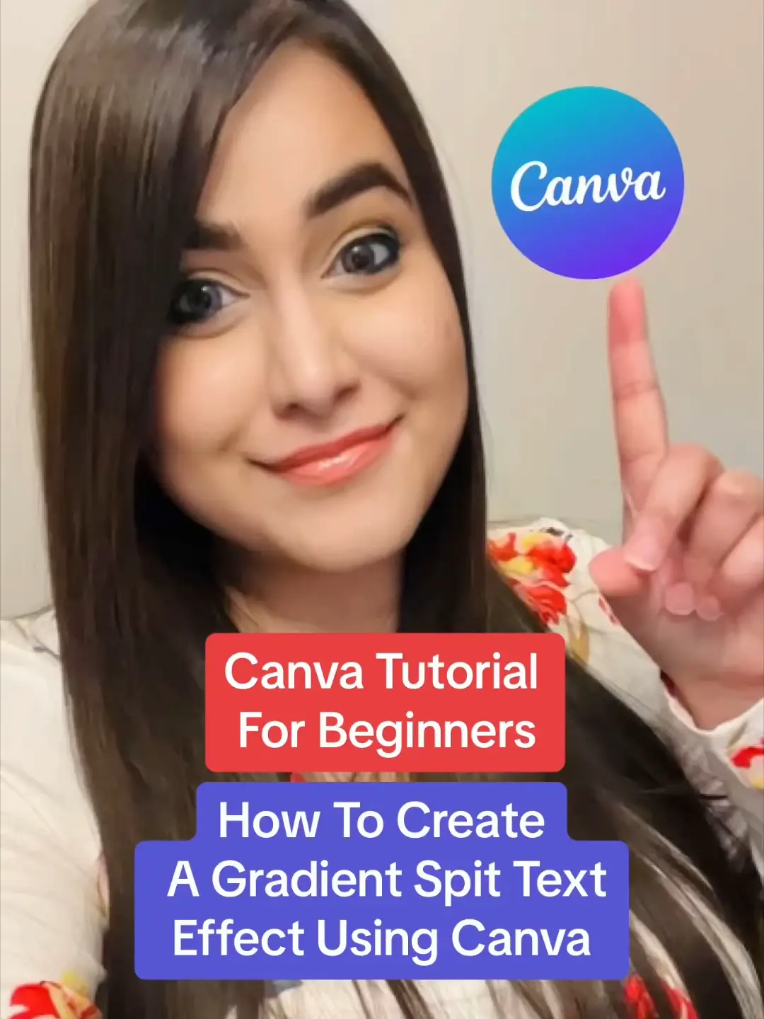 How To Create A Gradient Text Using Canva | Video published by Inuri | Lemon8