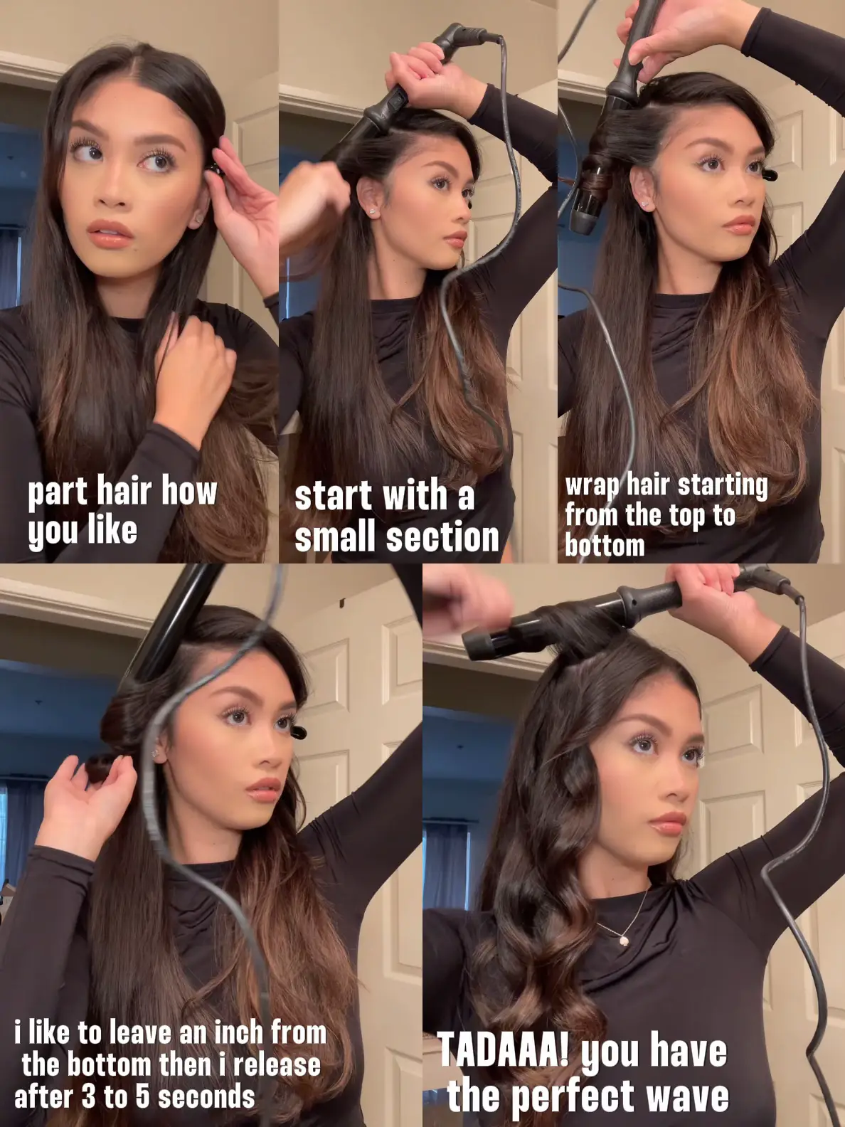 Wavy Curls Hair Tutorial | Gallery posted by Kailee Castillo | Lemon8